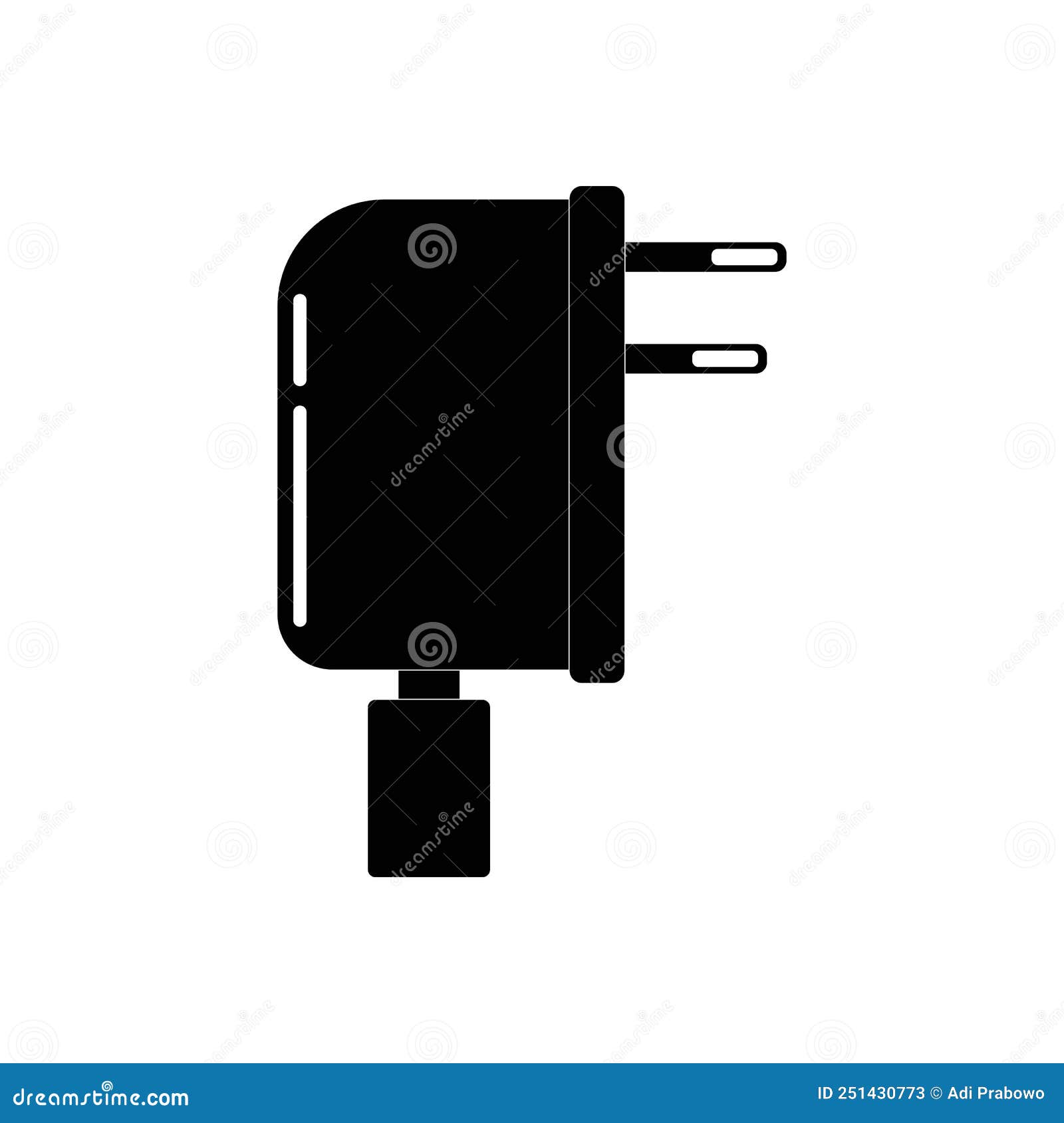 Charge Phone Icon Logo Vector Design Stock Vector - Illustration of ...