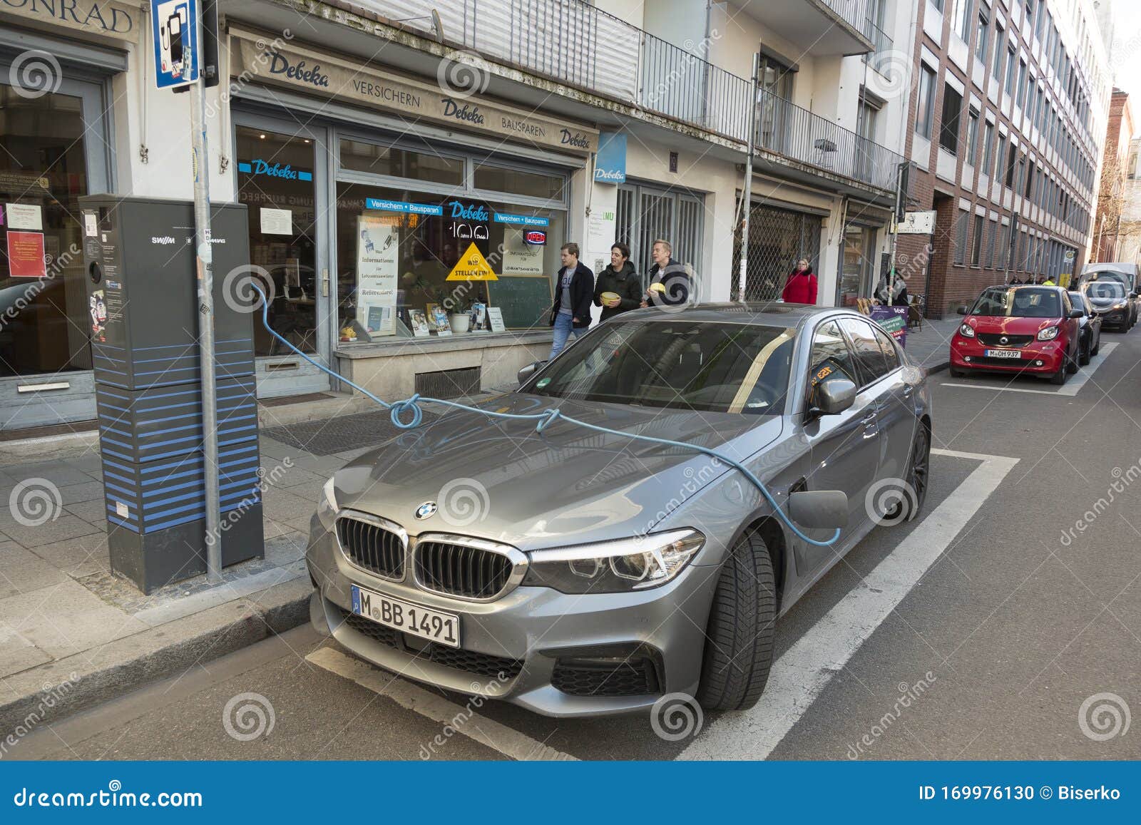 Charge Station for Electro Cars Editorial Image - Image of charge ...
