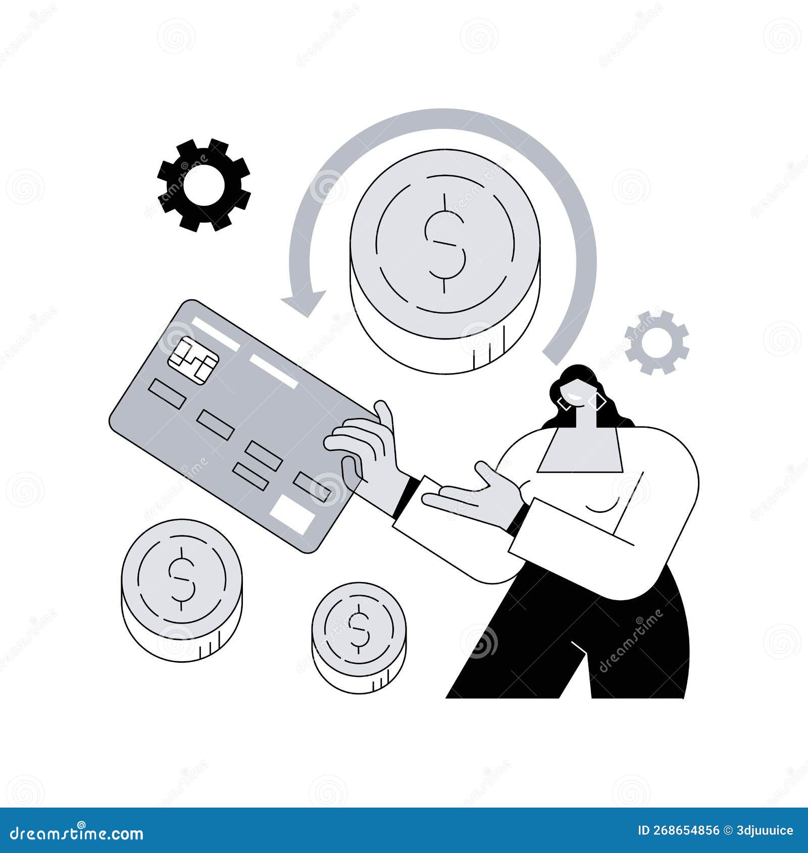 Chargeback Abstract Concept Vector Illustration. Stock Vector ... Chargeback Abstract Concept Vector Illustration. Stock Vector ...