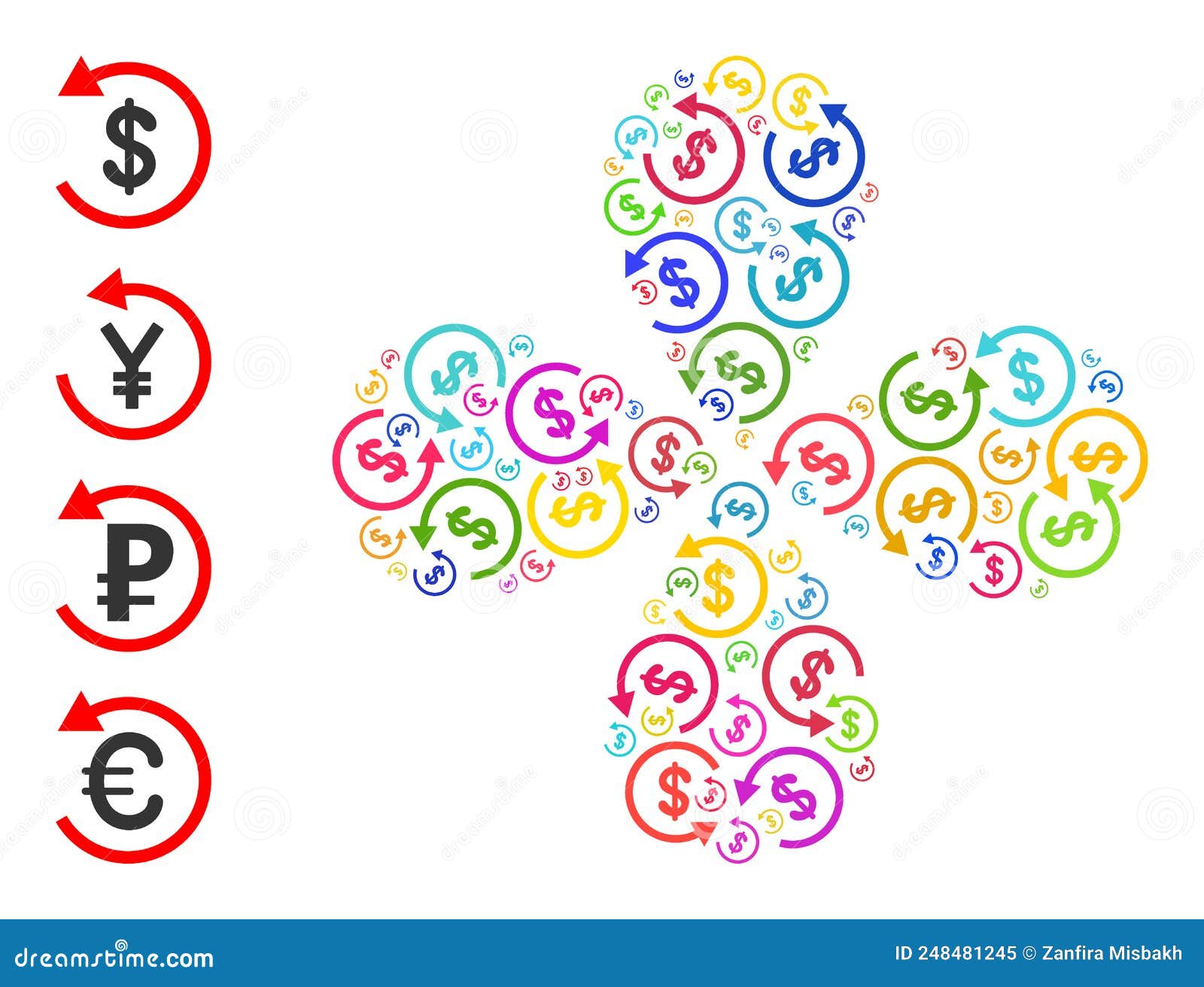 Chargeback Icon Symbol, Return Money Isolated On White Background ...