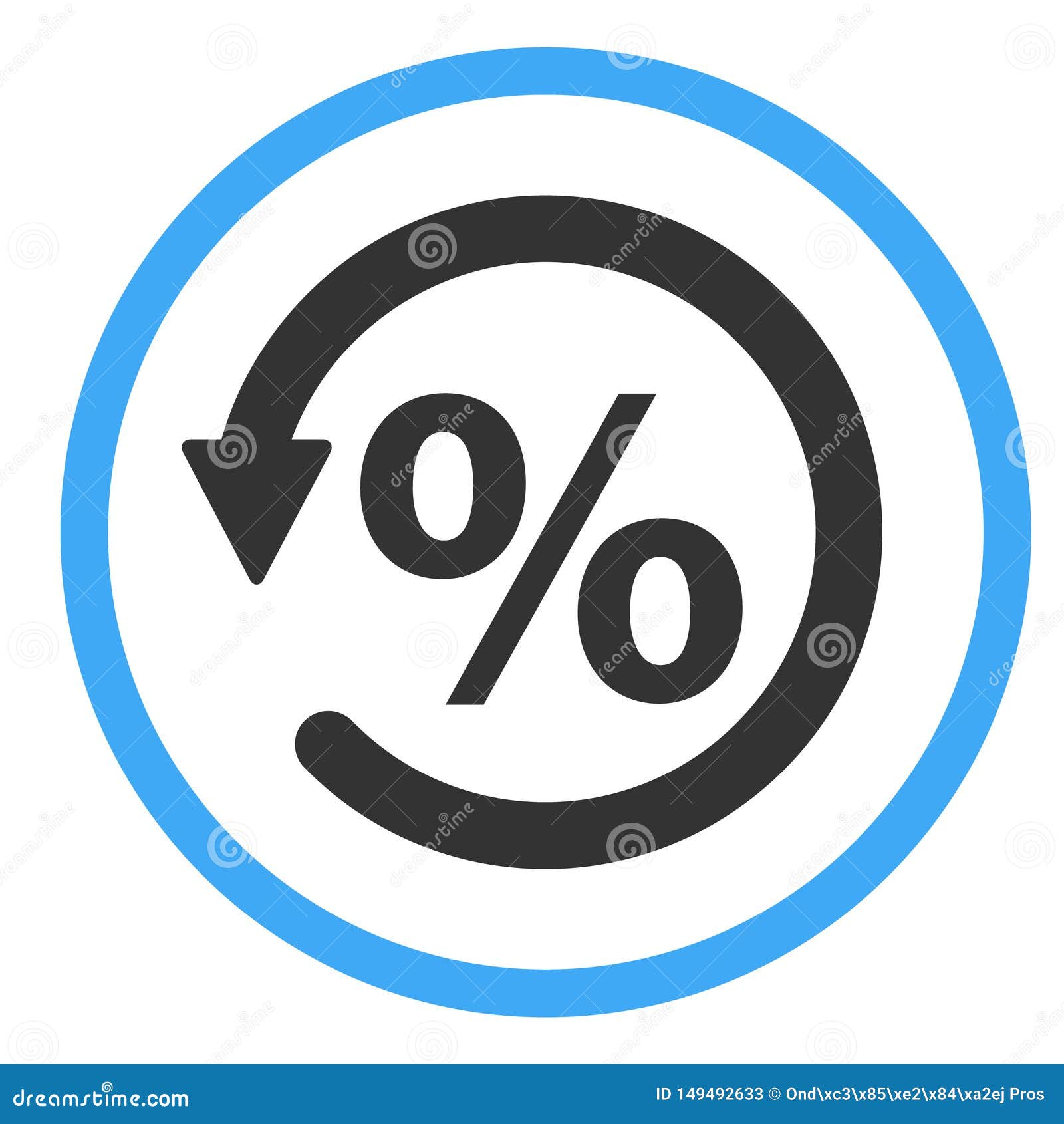 Chargeback Icon Symbol, Return Money Isolated on White Background Stock ...