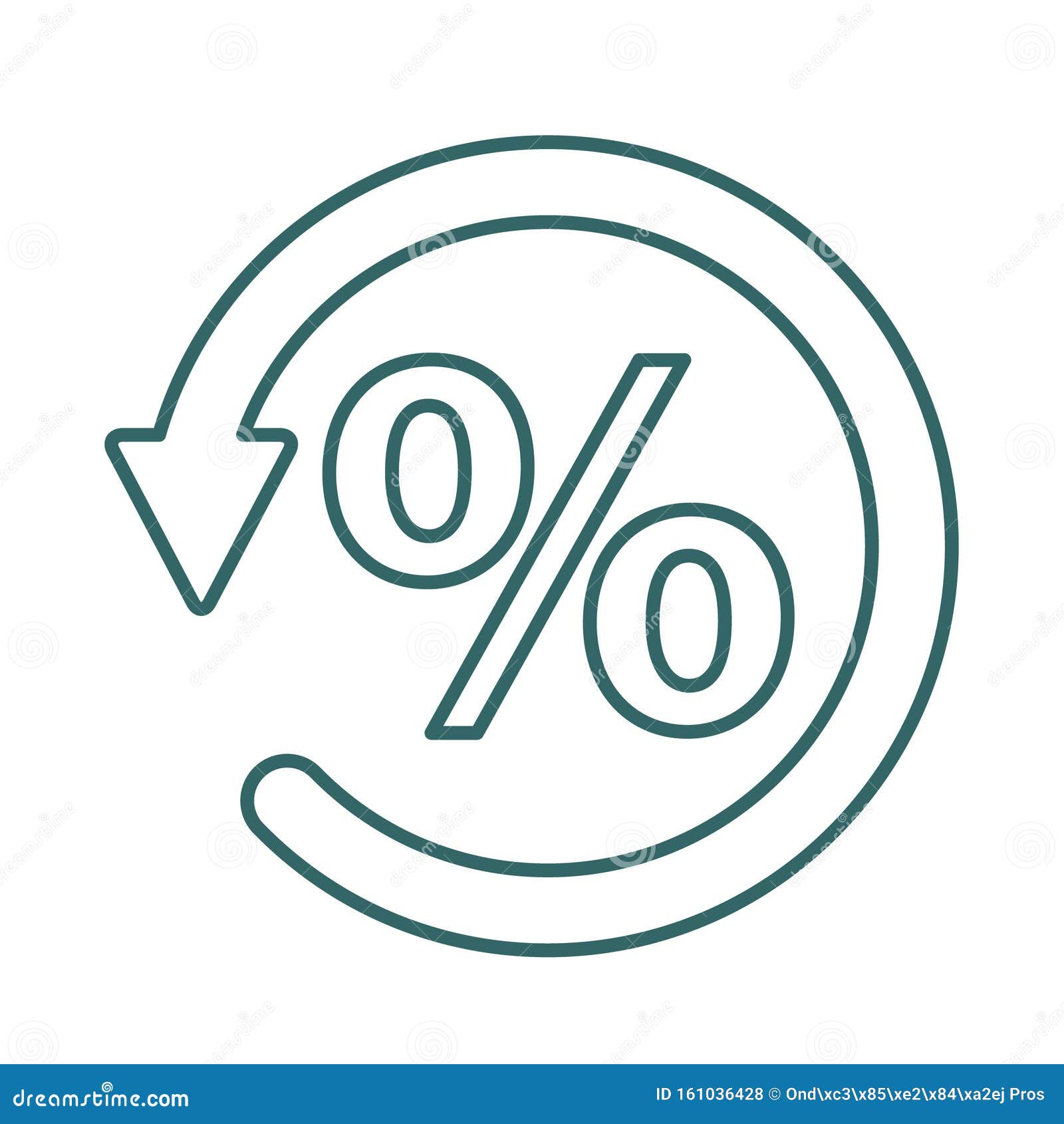 Chargeback Won Icon Symbol, Return South Korea Money Isolated On White ...