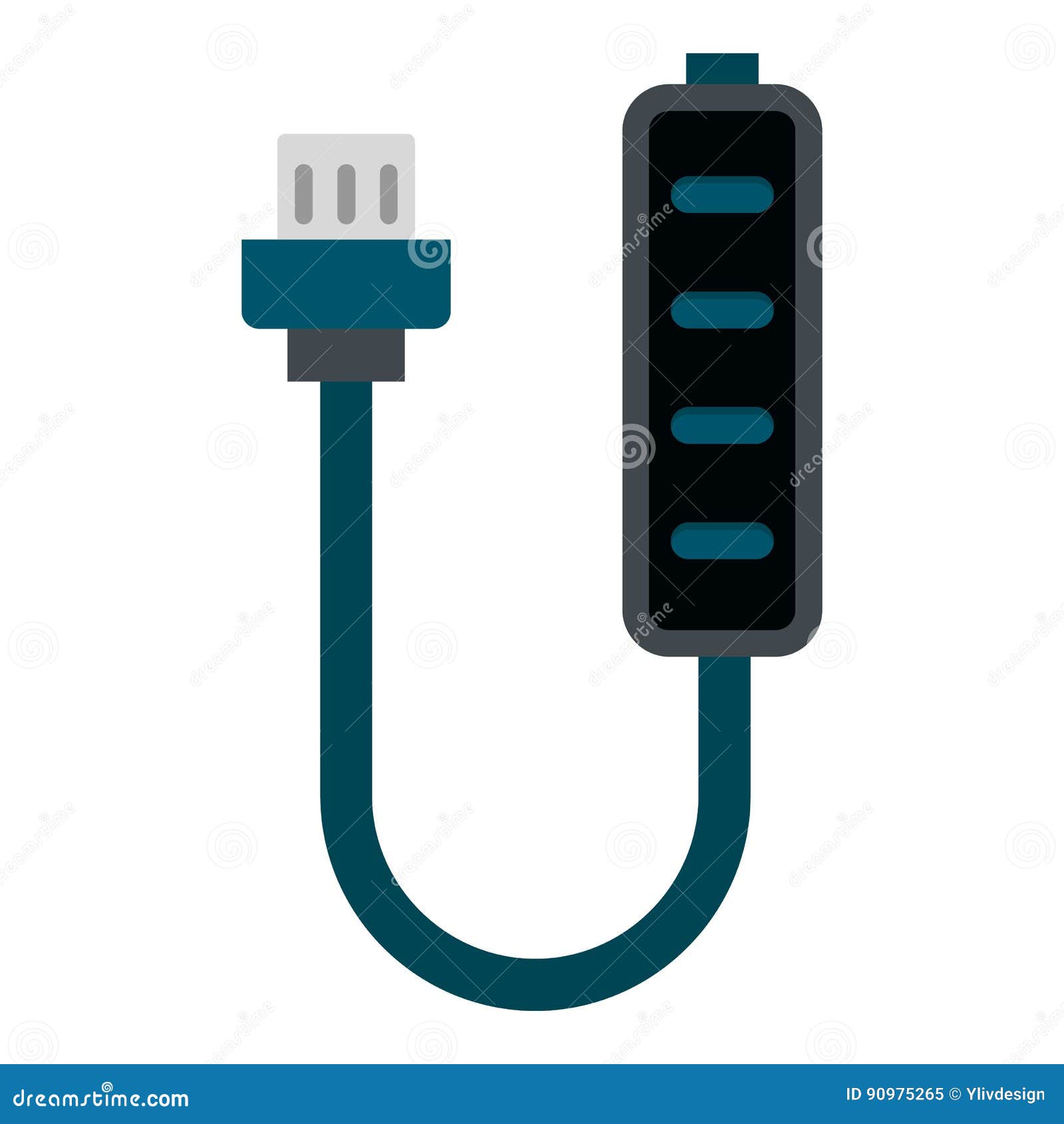 Charger icon isolated stock vector. Illustration of full - 90975265