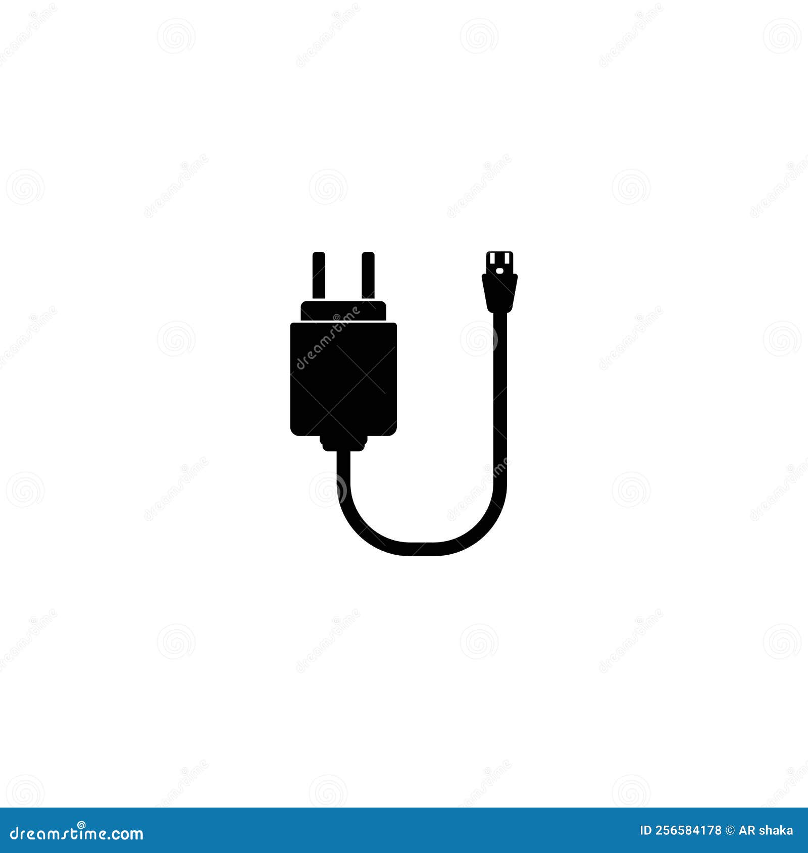 Charger Icon Logo Vector Design Stock Vector - Illustration of hardware ...