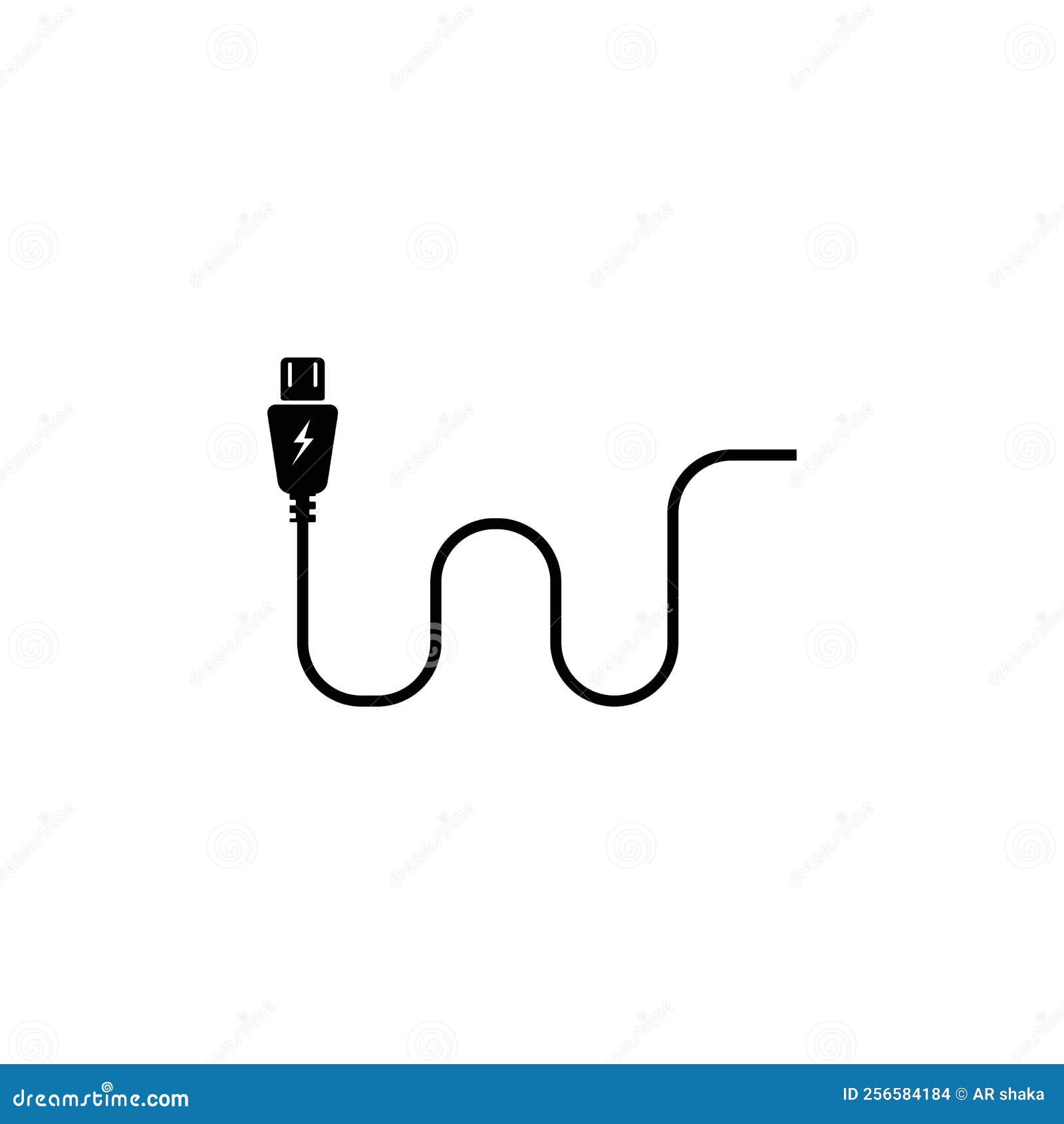 Charger Icon Logo Vector Design Stock Vector - Illustration of ...