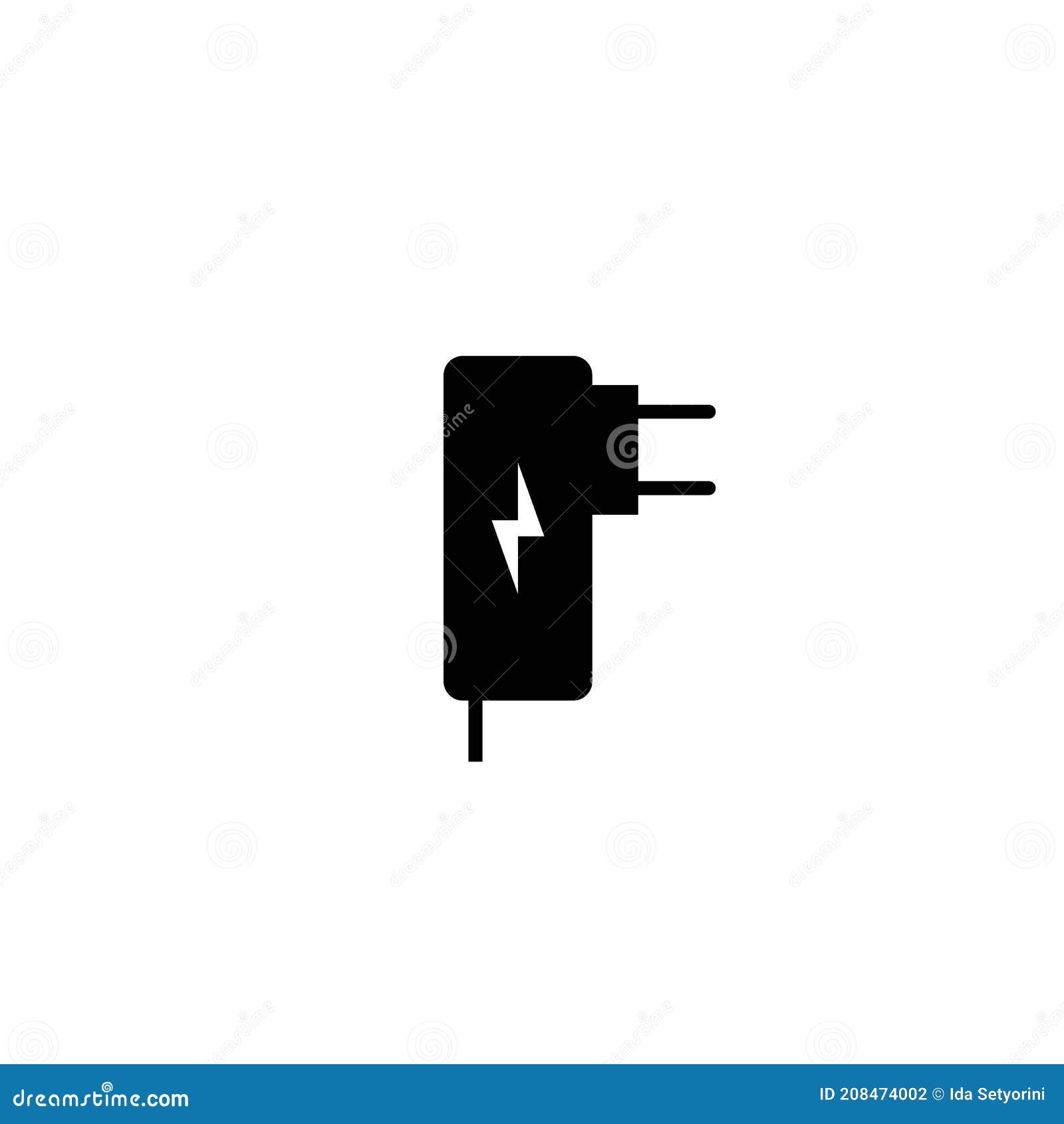 Charger logo stock illustration. Illustration of cell - 208474002