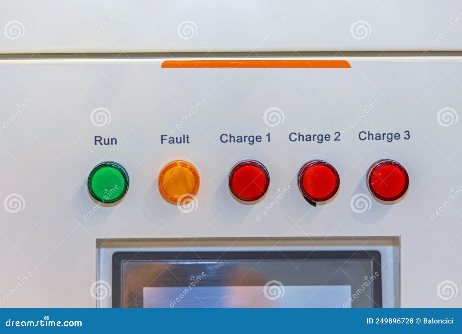 Charger Status Lights stock photo. Image of 2022, europe - 249896728