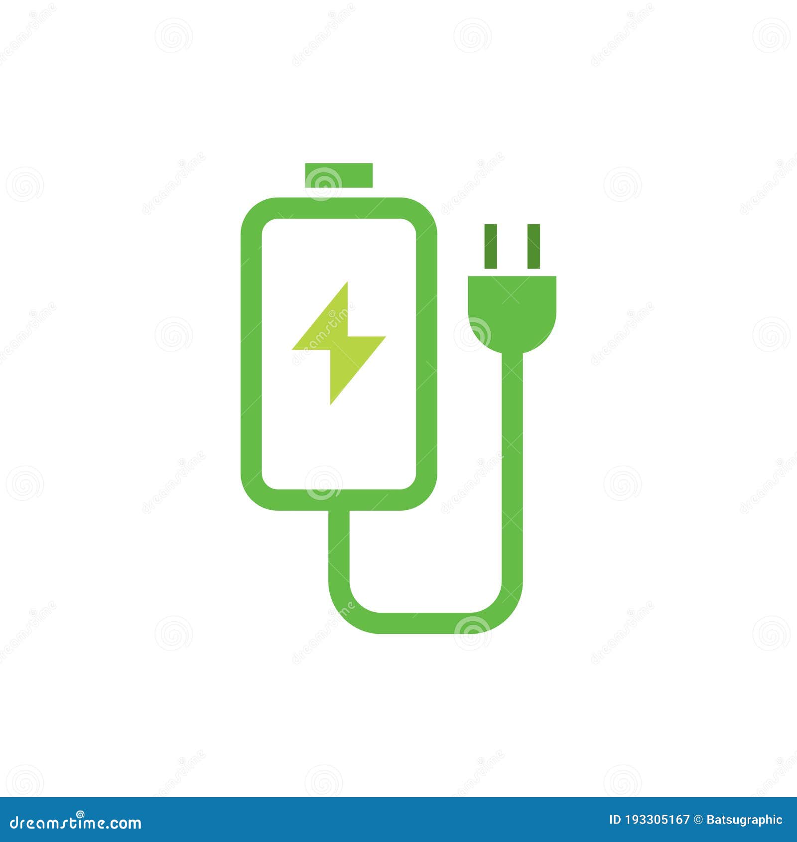 Charger Vector Icon Logo Design Stock Vector - Illustration of charger ...