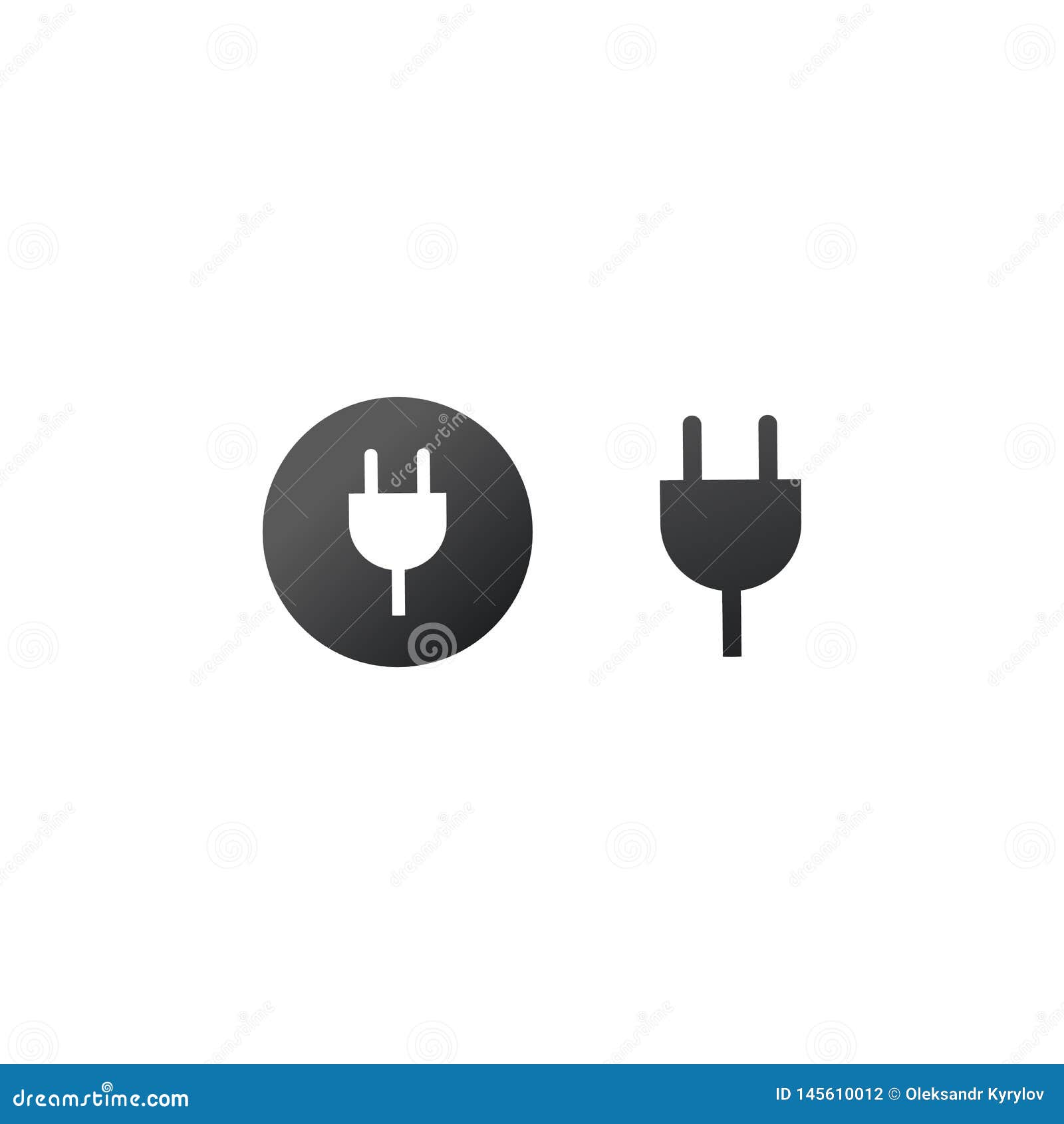 Charger Wall Plug Icon . Charger Sign for Web and App.vector ...