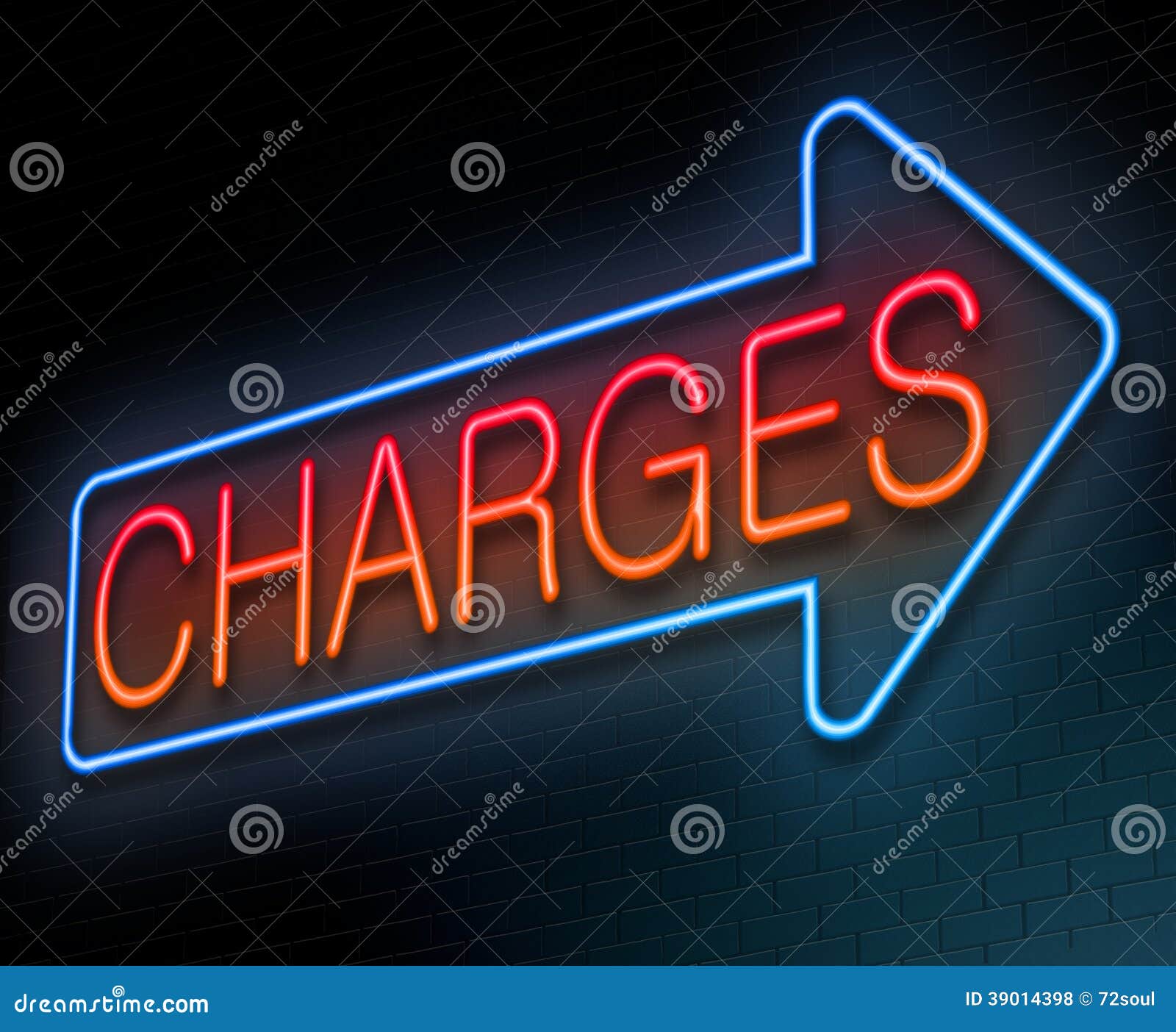 Charges concept. stock illustration. Illustration of cost - 39014398