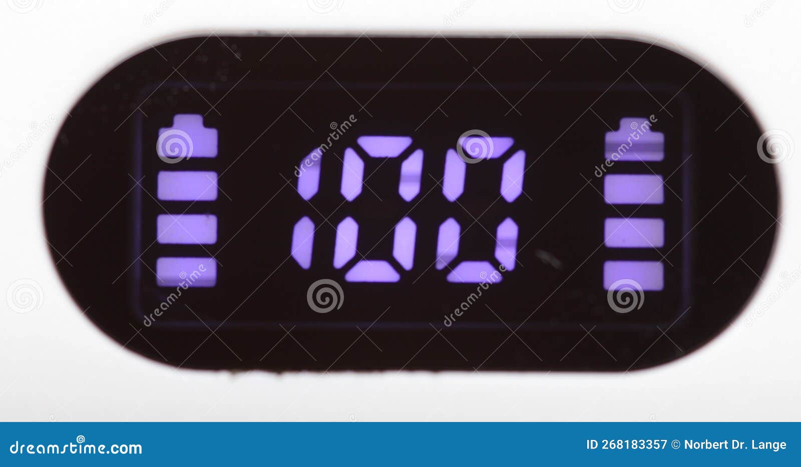 Charging Bar when Charging a Battery Stock Image - Image of expiry ...