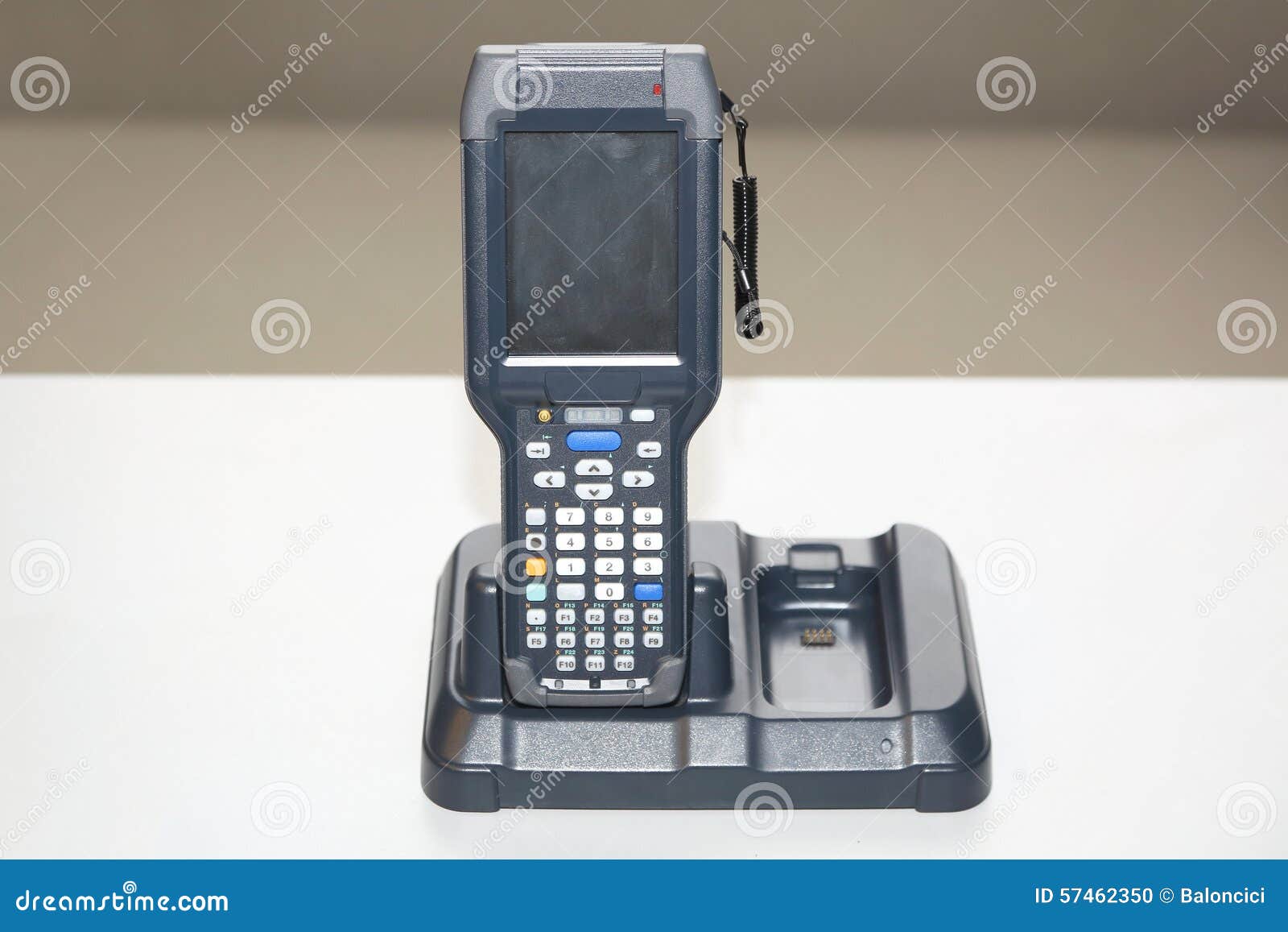 Charging Barcode Scanner stock photo. Image of portable - 57462350