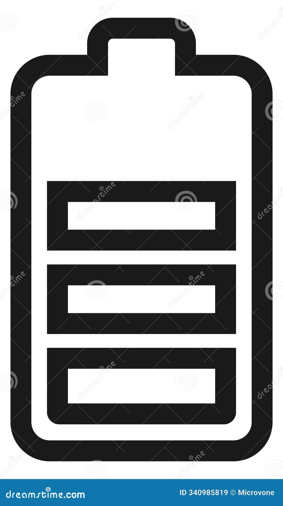 Charging Battery Icon, Round Pictogram Cartoon Vector | CartoonDealer ...