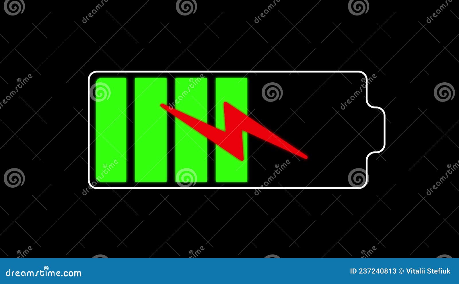 Charging Battery Warning Light Stock Video - Video of connection ...