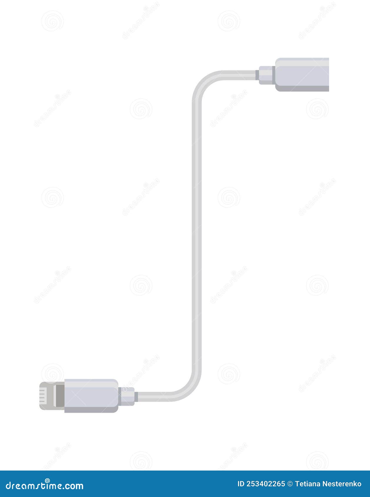 Charging Cable Vector Design Element Stock Vector - Illustration of ...