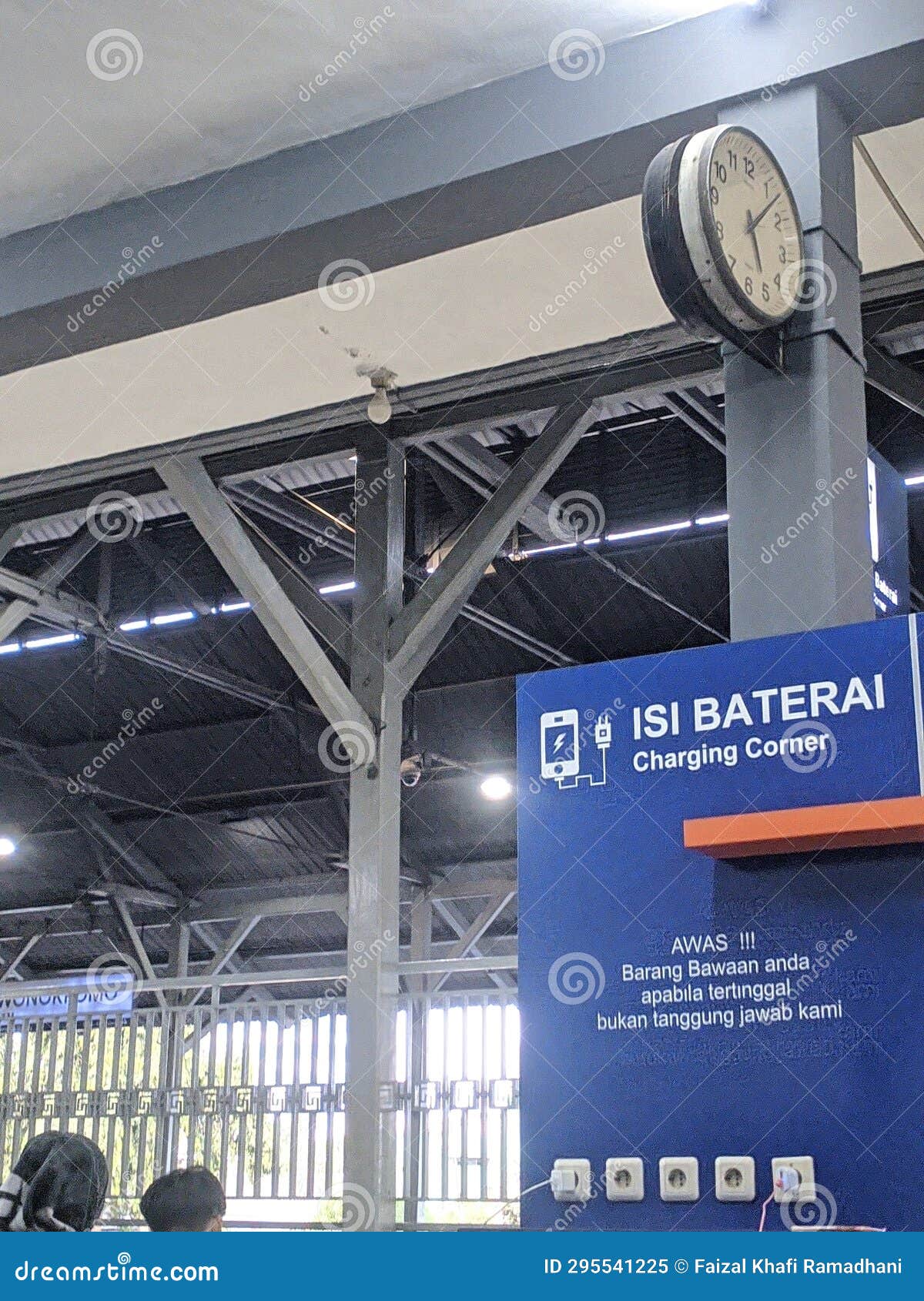 Charging Corner on Railway Station Editorial Image - Image of facade ...