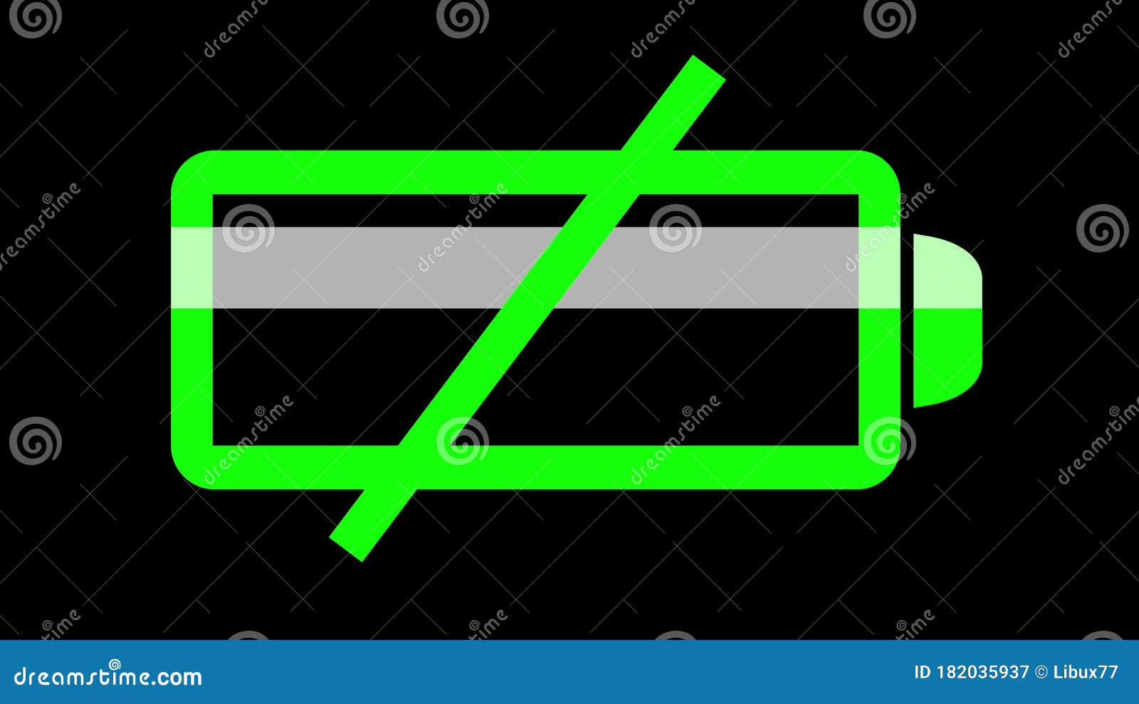 Charging and Discharging Battery Icon Animation Stock Video - Video of ...