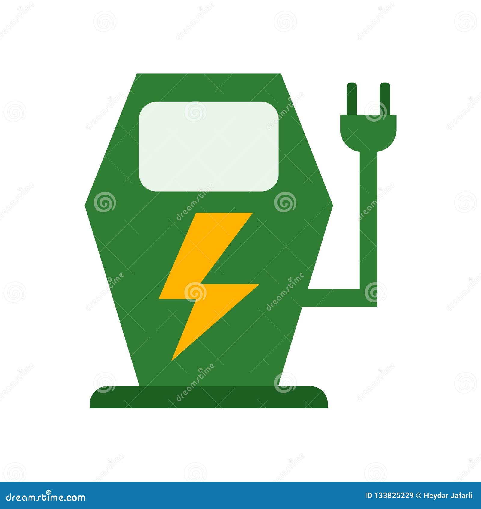 Charging Icon Vector Sign and Symbol Isolated on White Background ...