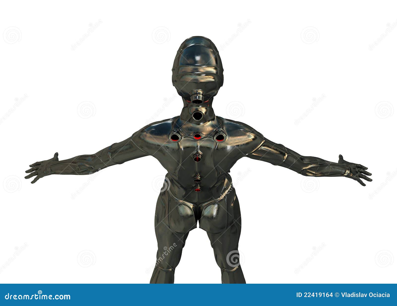 Charging robot stock illustration. Illustration of ideas - 22419164