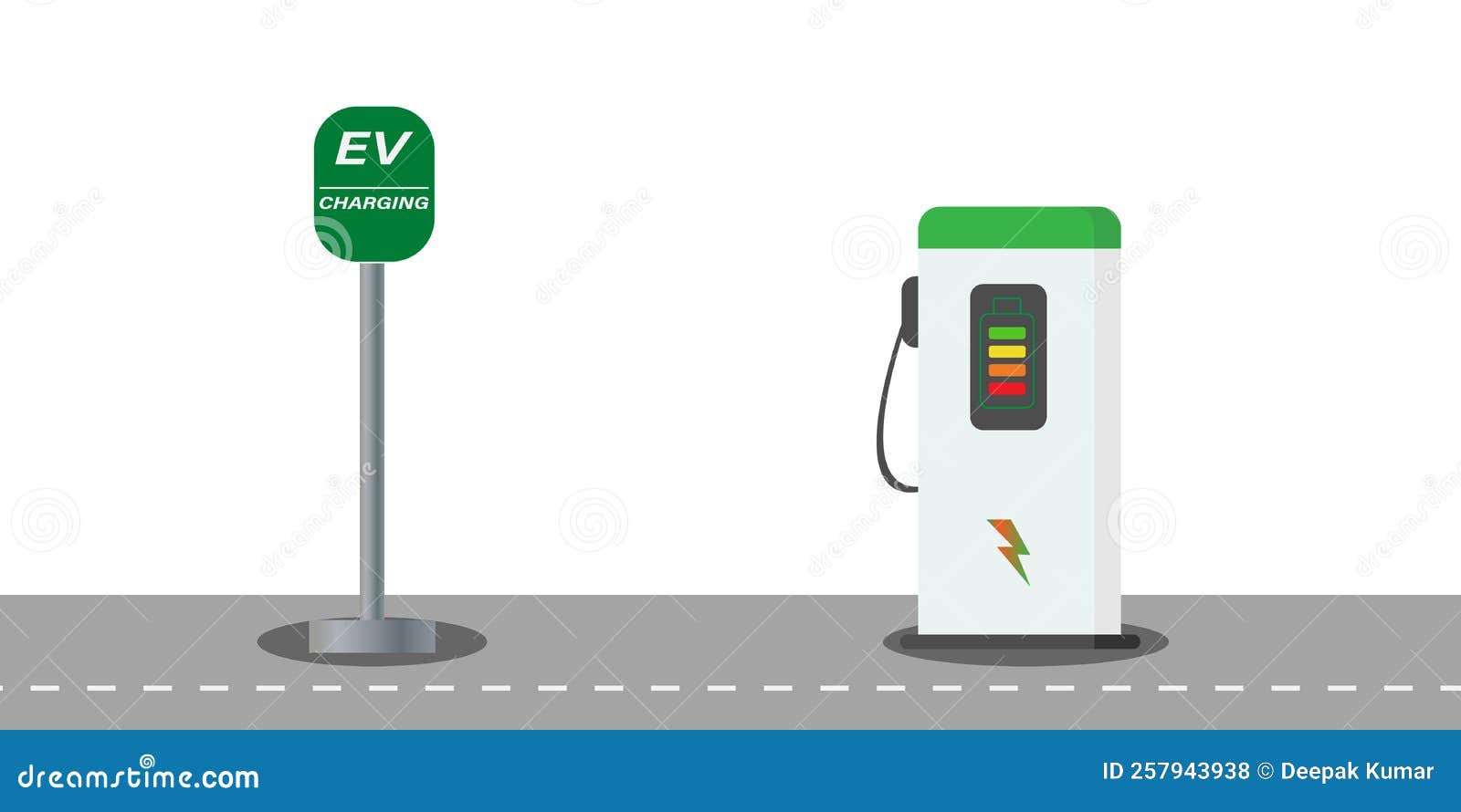 Charging Station Design Concept. Electric Vehicle Charging Technology ...