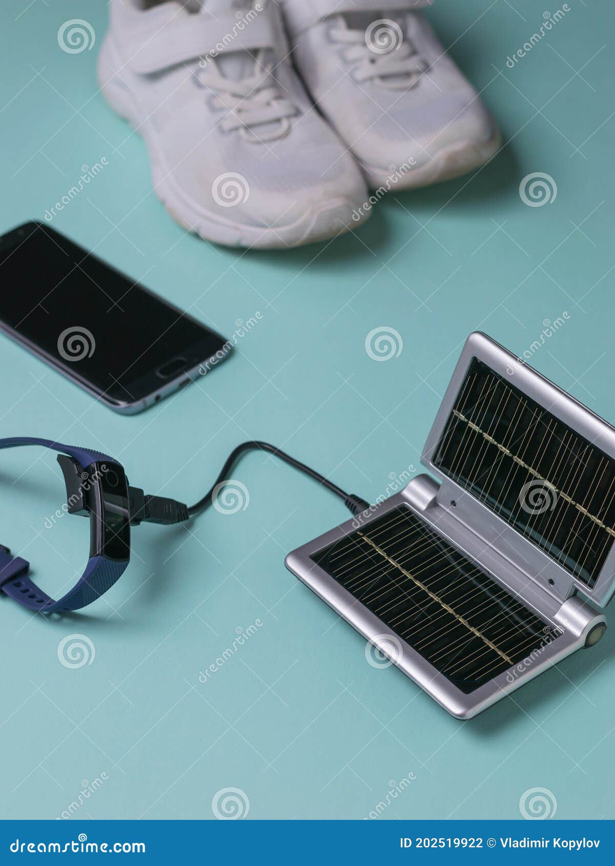 Charging Your Smart Watch from a Solar-powered Power Source during a ...