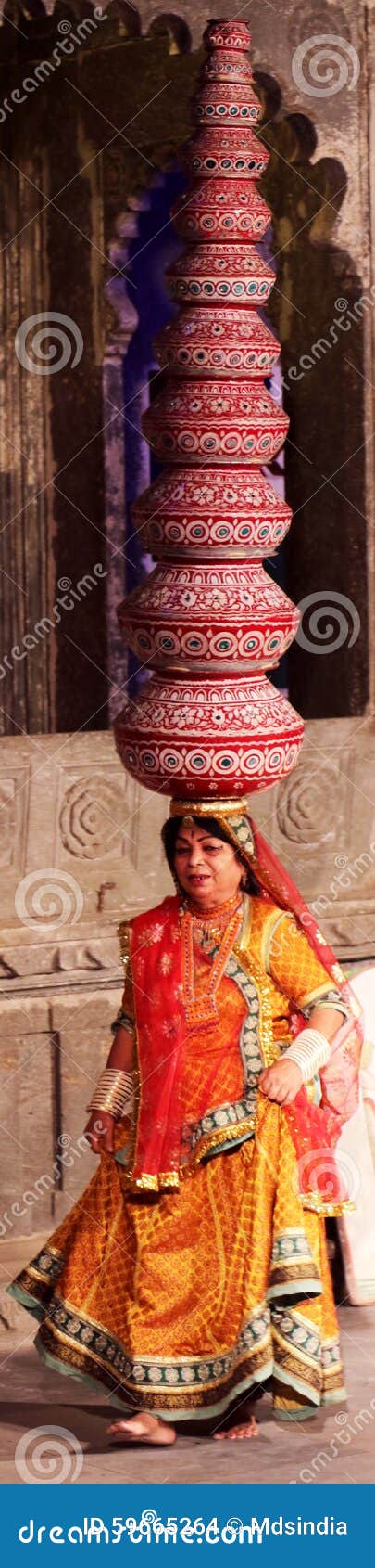 Chari Folk Dance De Rajasthan Imagem de Stock Editorial - Imagem de ...