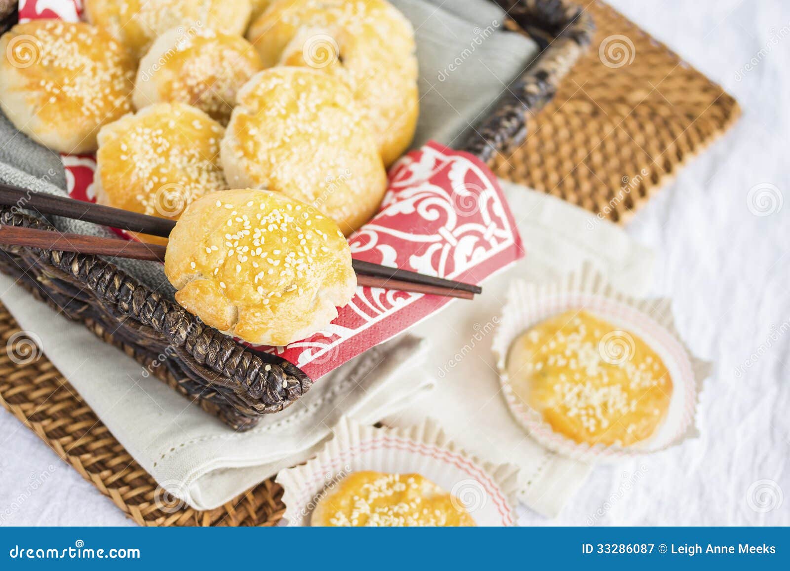 Chari Siu Pork Cookies image stock. Image du graines - 33286087