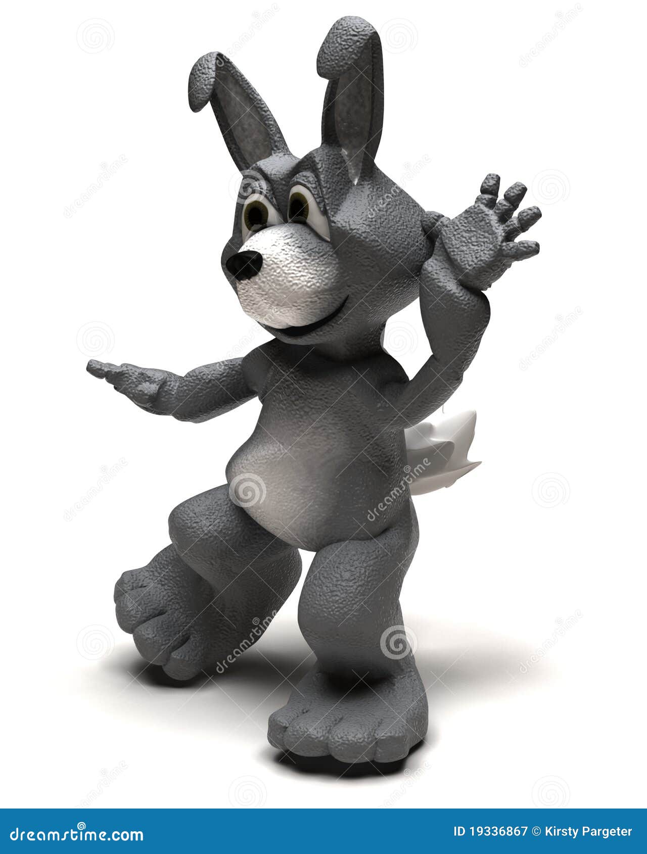Charicature Of A Rabbit Royalty-Free Stock Image | CartoonDealer.com ...