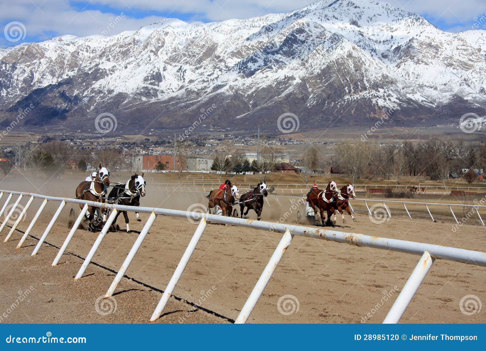 Chariot racing stock photo. Image of carriage, rail, railings - 28985120
