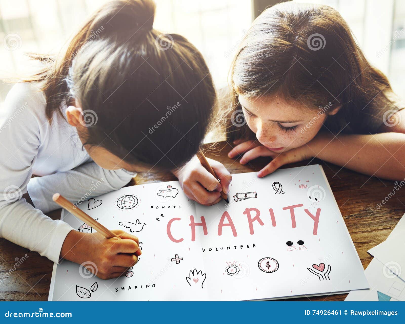 Charity Aid Donation Awareness Concept Stock Image - Image of donation ...