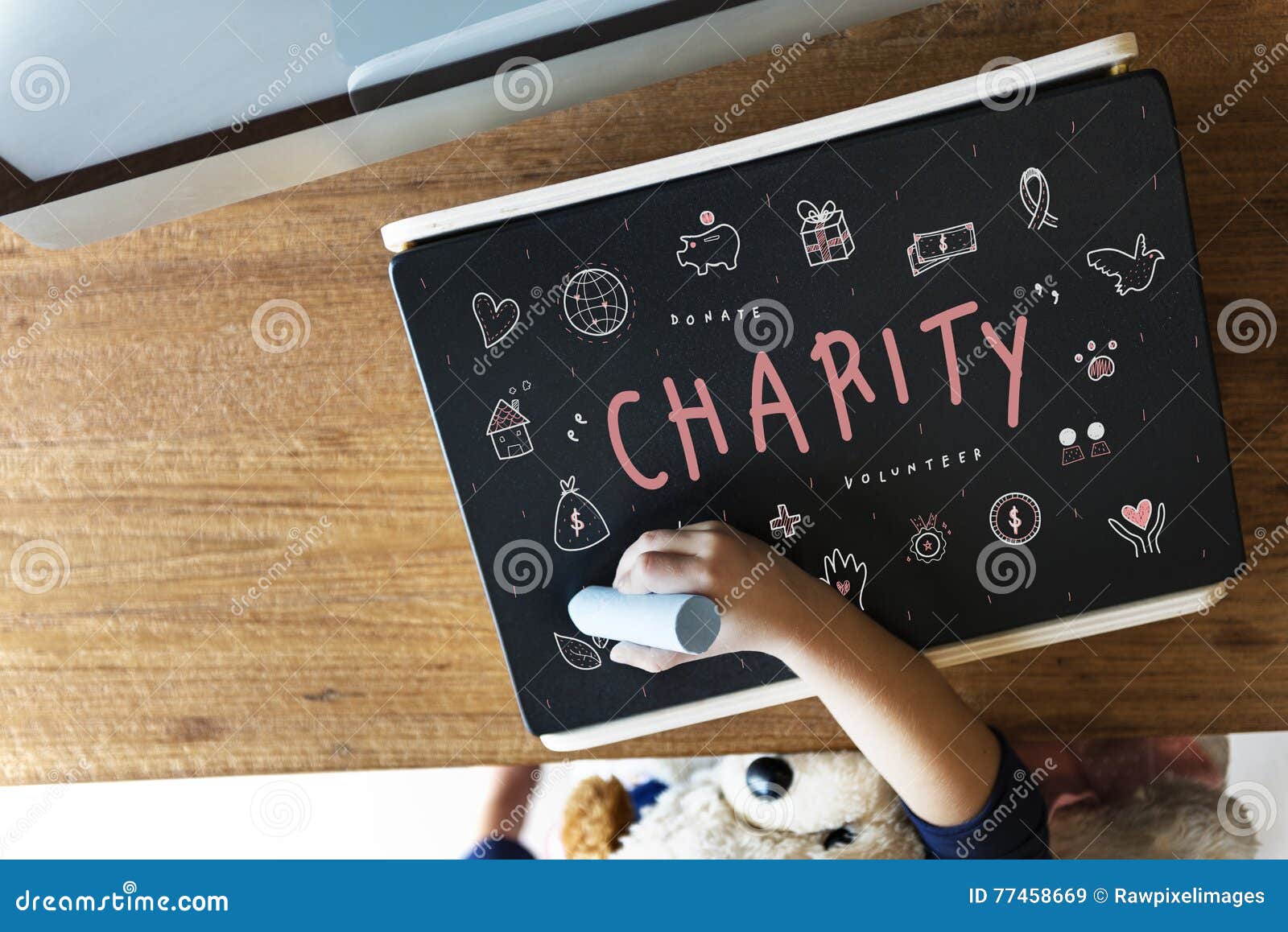 Charity Aid Donation Awareness Concept Stock Image - Image of gift ...