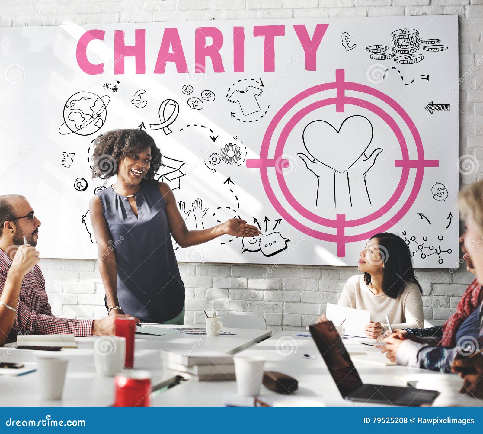 Charity Aid Donation Awareness Concept Stock Photo - Image of money ...