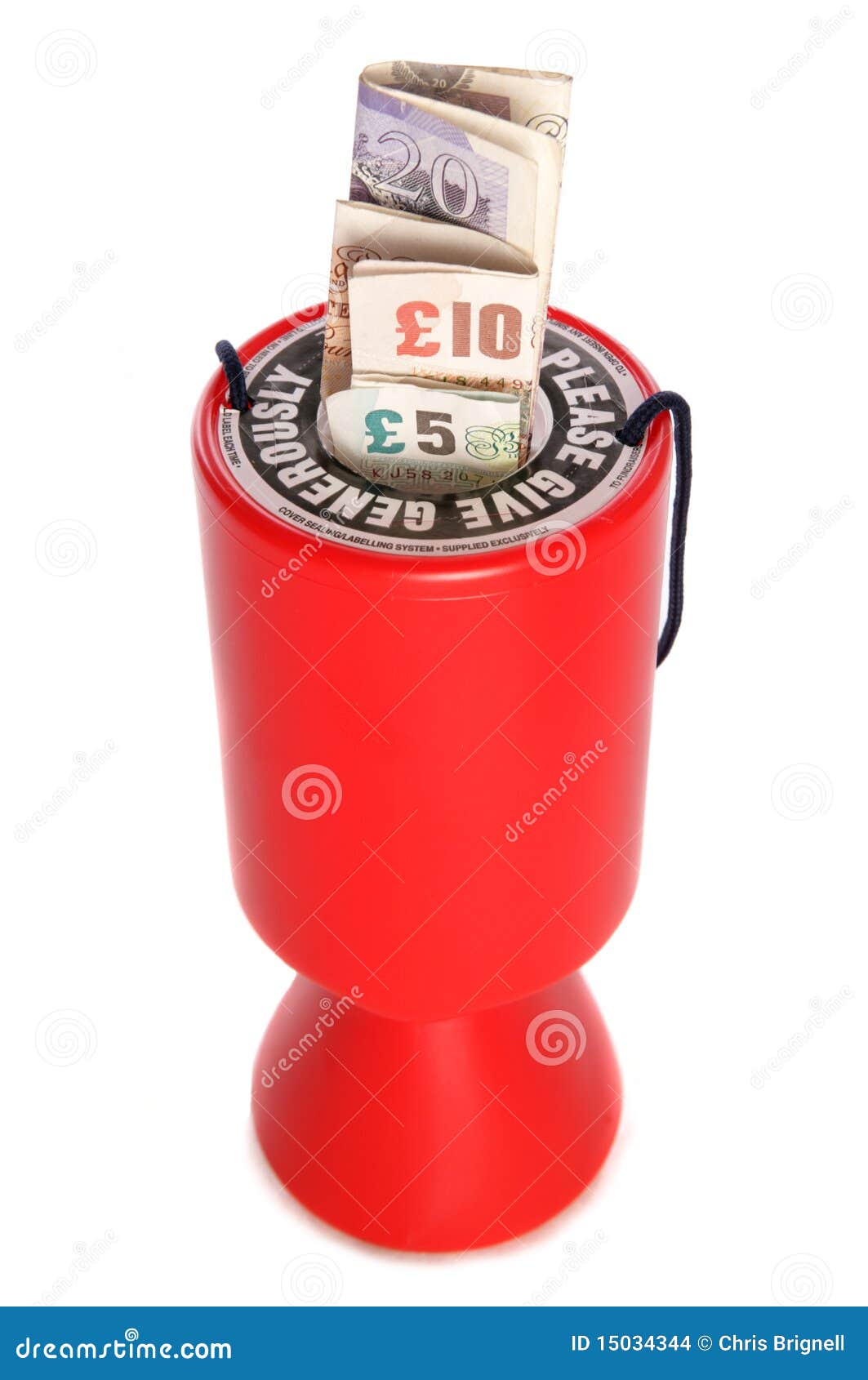 Charity Collection with Sterling Money Editorial Stock Image - Image of ...