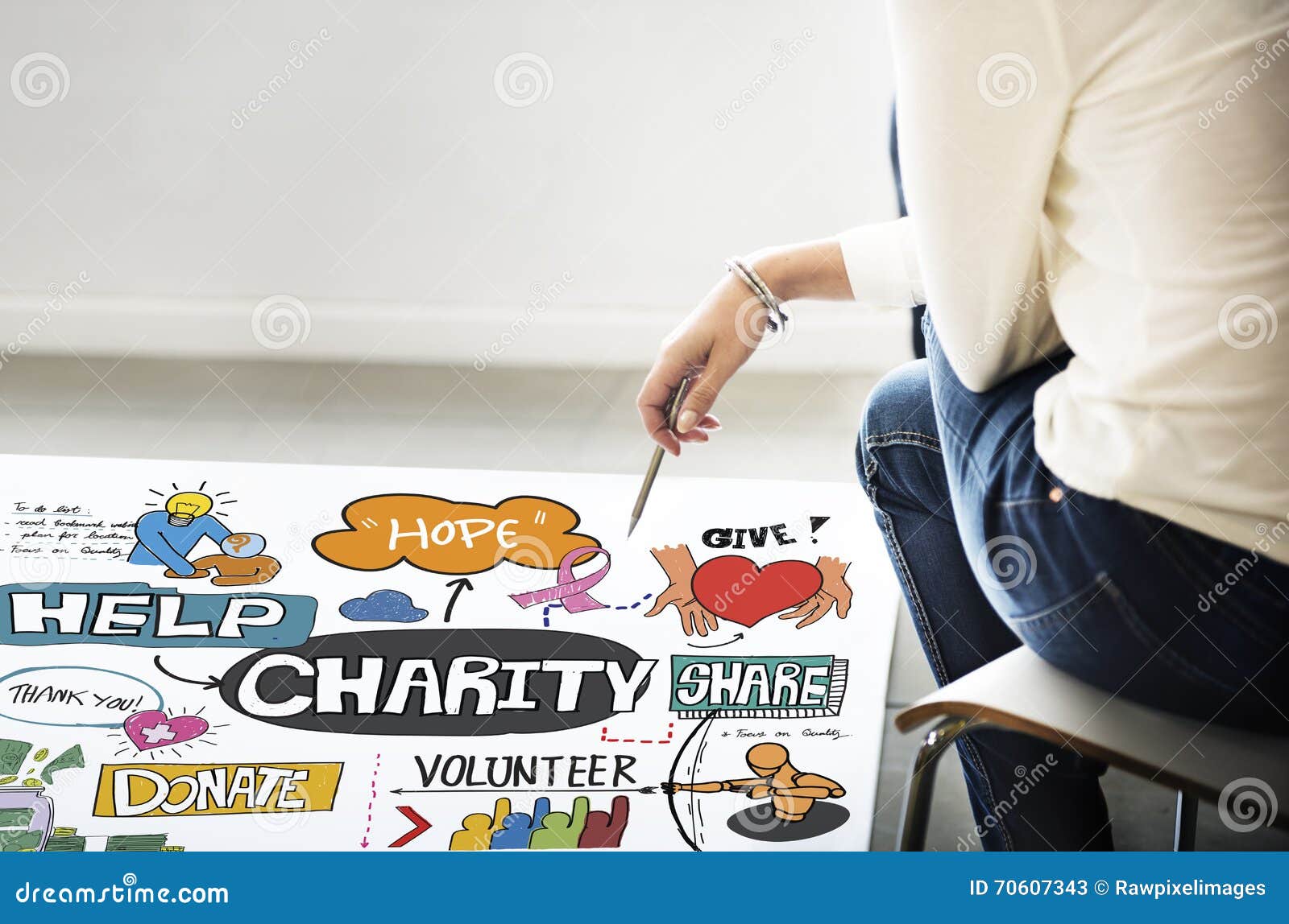 Charity Donate Give Hope Aid Concept Stock Image - Image of busy, give ...