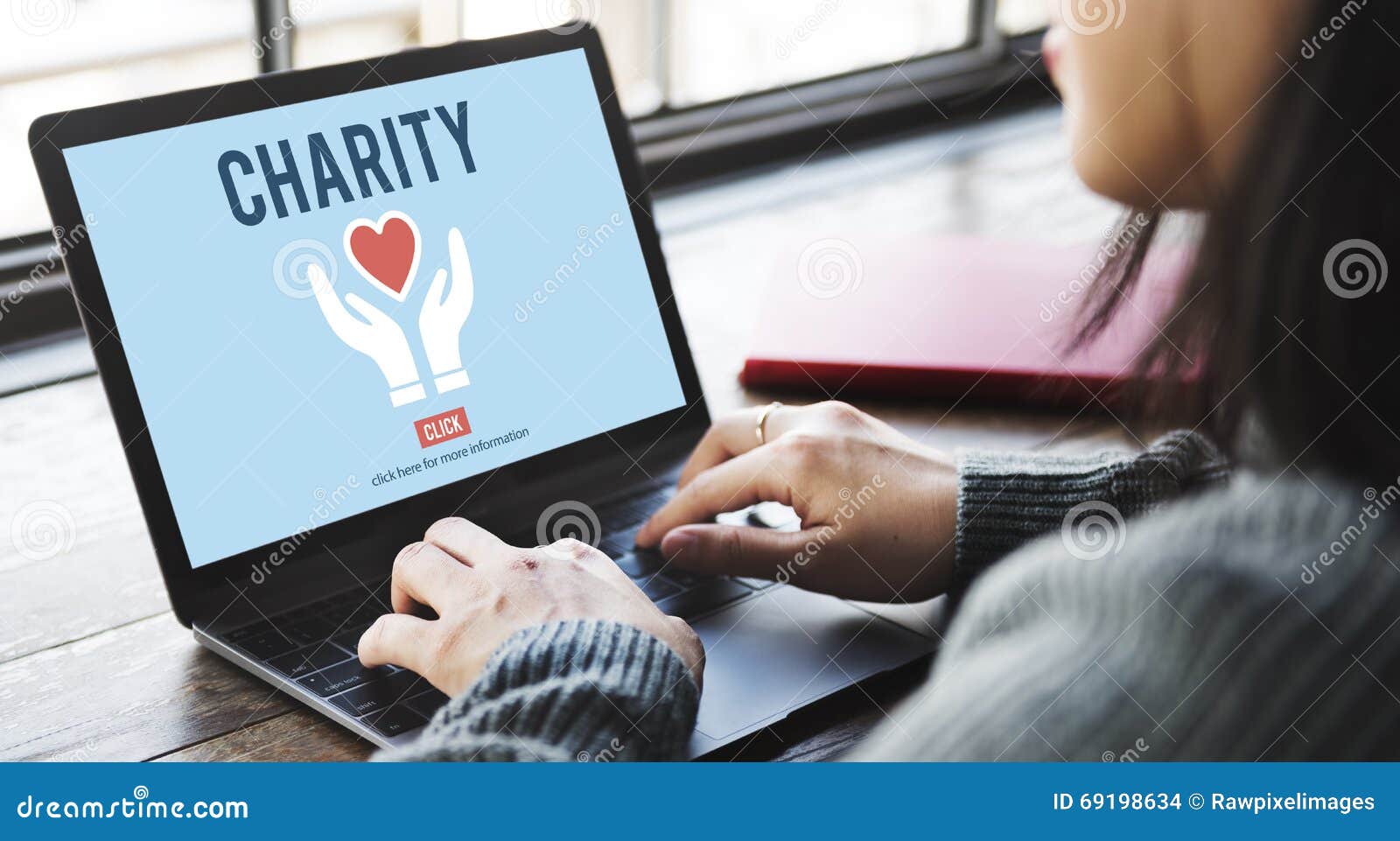 Charity Donation Help Support Charitable Assistance Concept Stock Photo ...