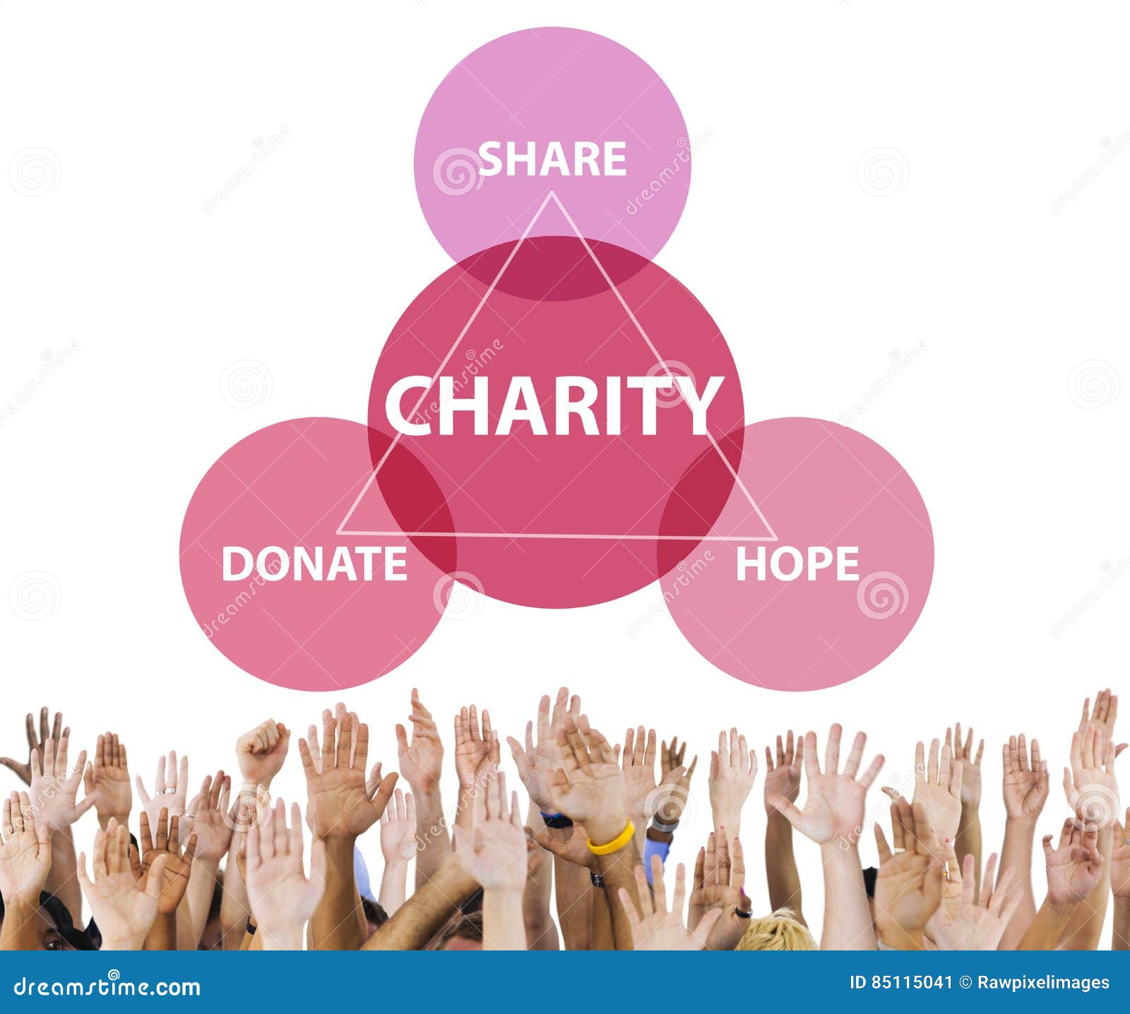 Charity Donations Fundraising Nonprofit Volunteer Concept Royalty-Free ...