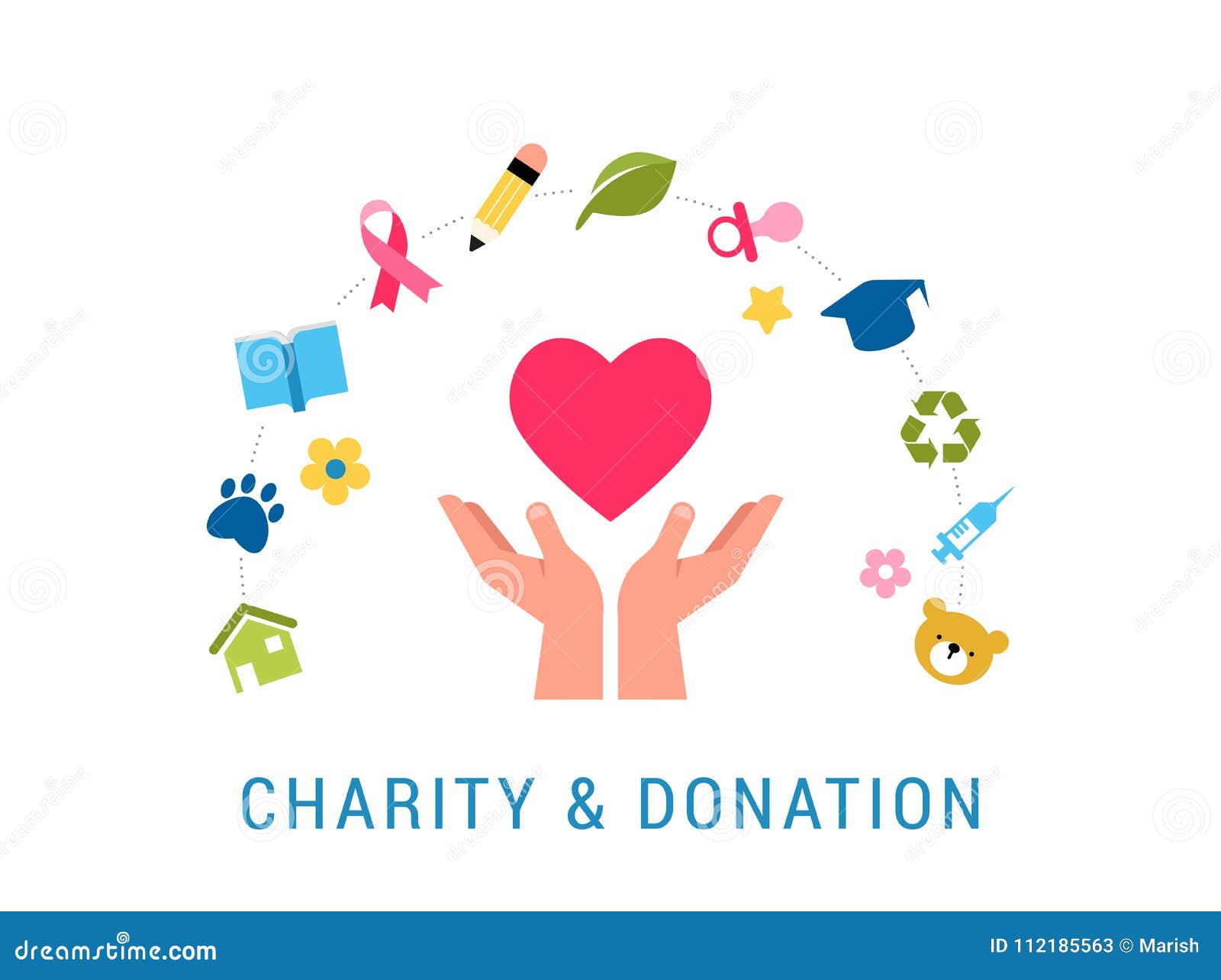 Charity, Giving and Donation Poster Template Stock Vector ... Charity, Giving and Donation Poster Template Stock Vector ...