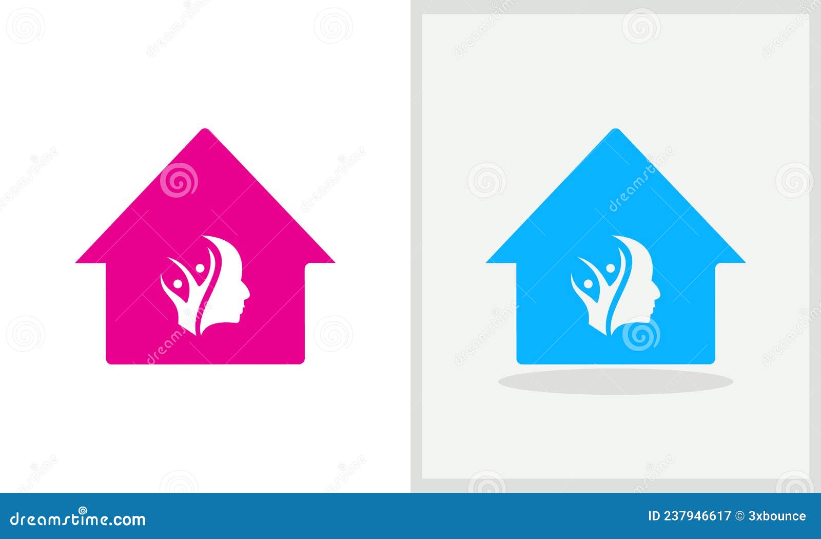 Charity House Logo Design. House Logo with Charity Concept Vector Stock ...