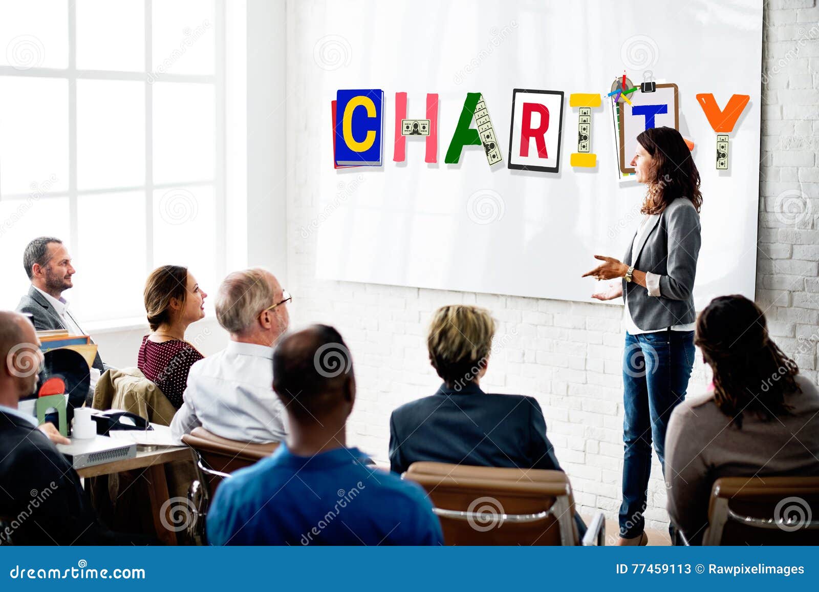 Charity Support Help Welfare Donation Concept Stock Image - Image of ...