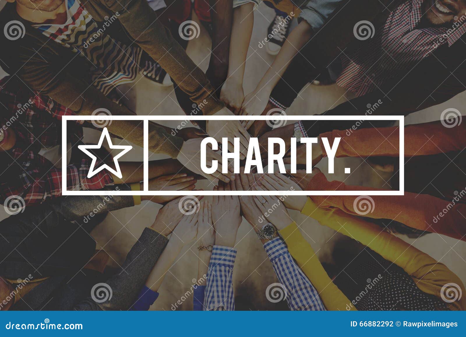 Charity Welfare Donation Generosity Support Give Help Concept Stock ...