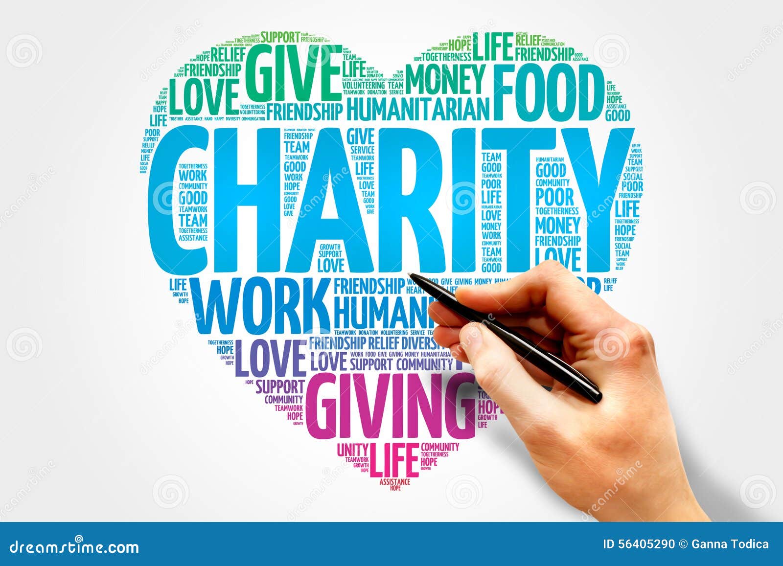 Charity stock photo. Image of globe, icon, help, friendship - 56405290