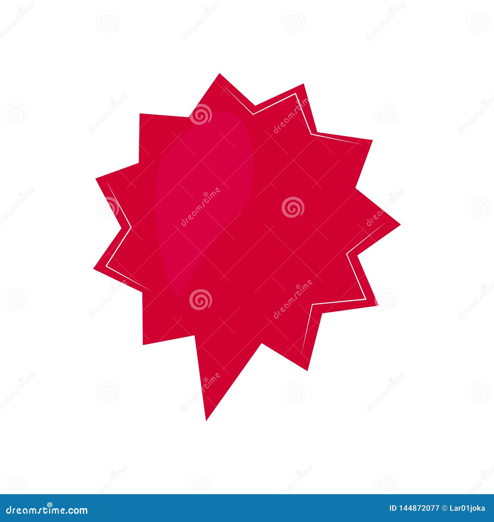 Charla C?mica Aislada De La Burbuja Ilustración del Vector ...