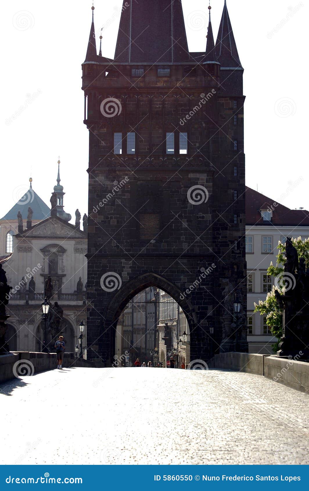Charles Bridge stock photo. Image of cityscape, gothic - 5860550