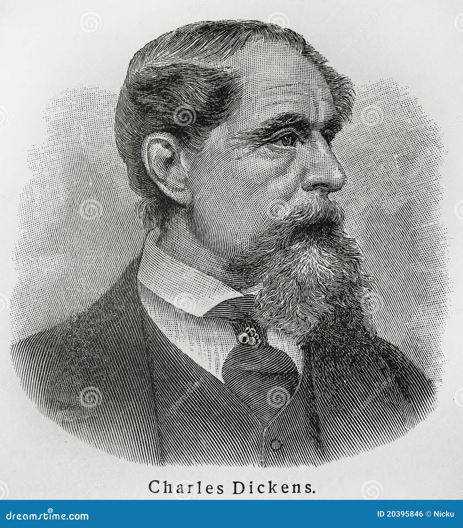 Charles Dickens editorial photo. Image of history, historical - 20395846