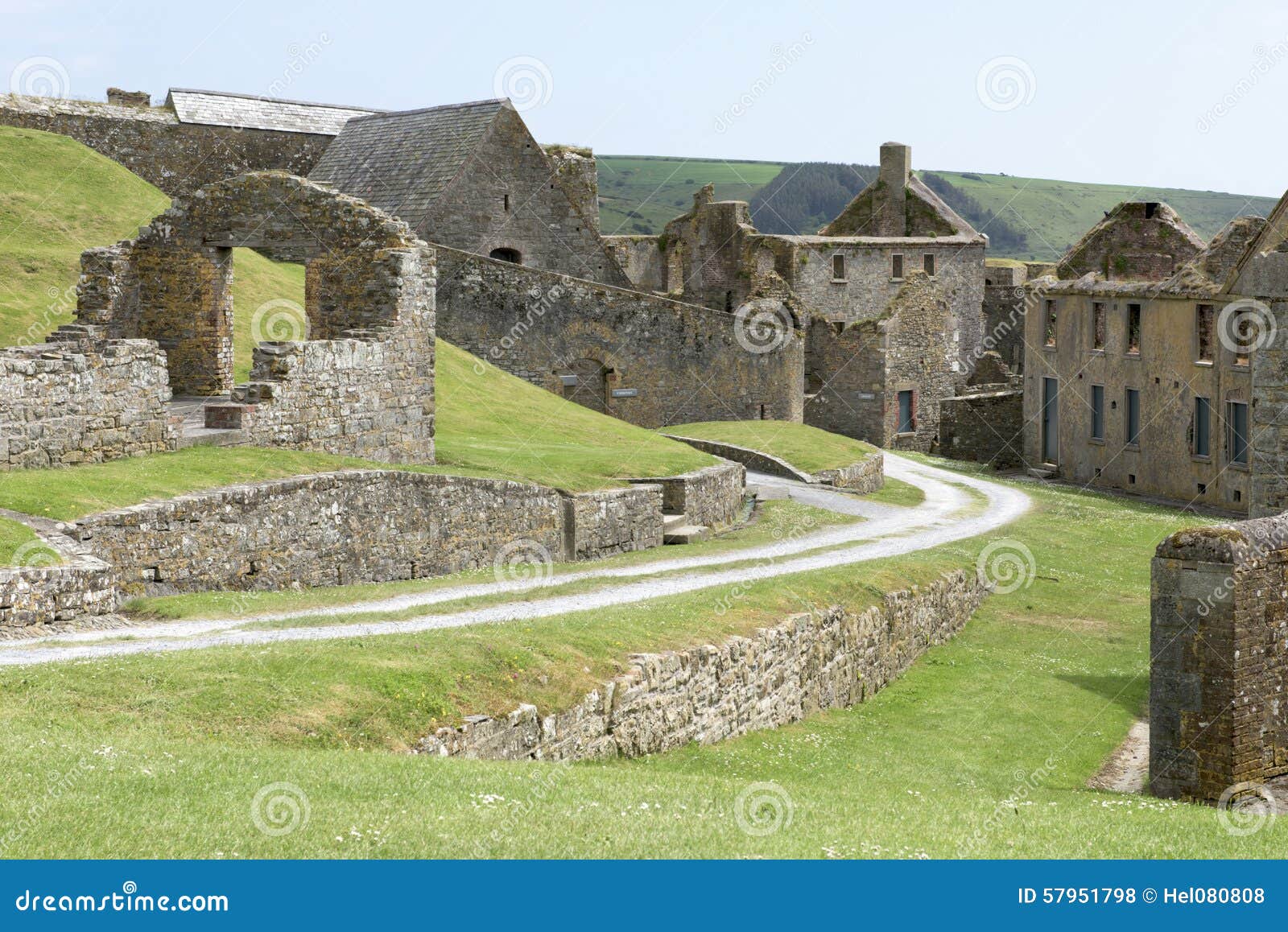 Charles Fort Plaster Model,kinsale Stock Photography | CartoonDealer ...
