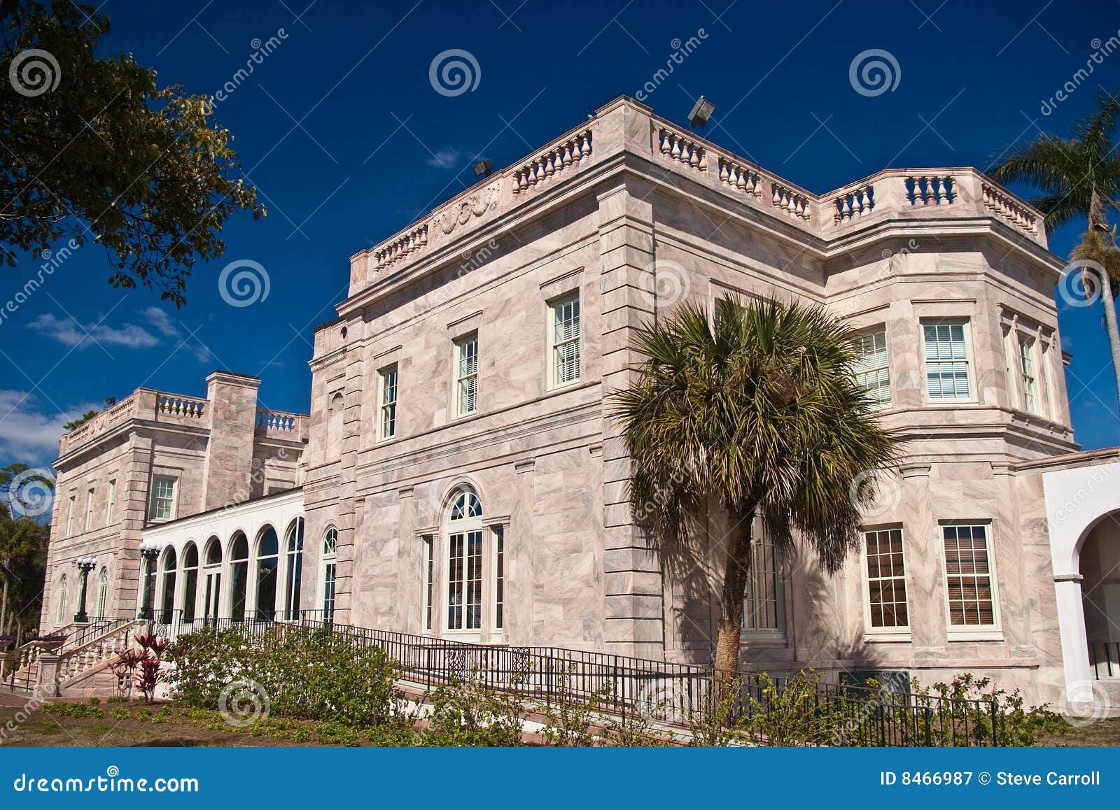 Charles Ringling Mansion stock image. Image of edith, mansion - 8466987