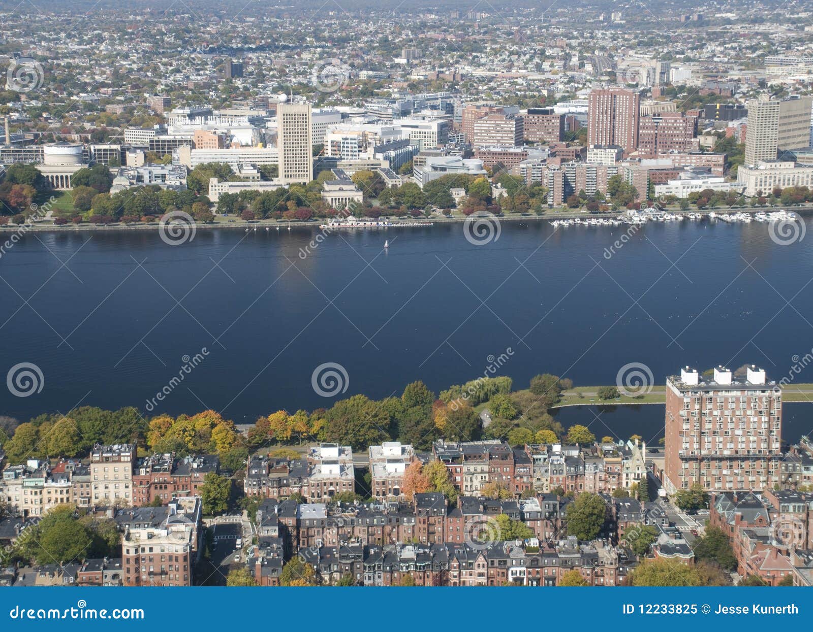 Charles River in Boston stock image. Image of architecture - 12233825