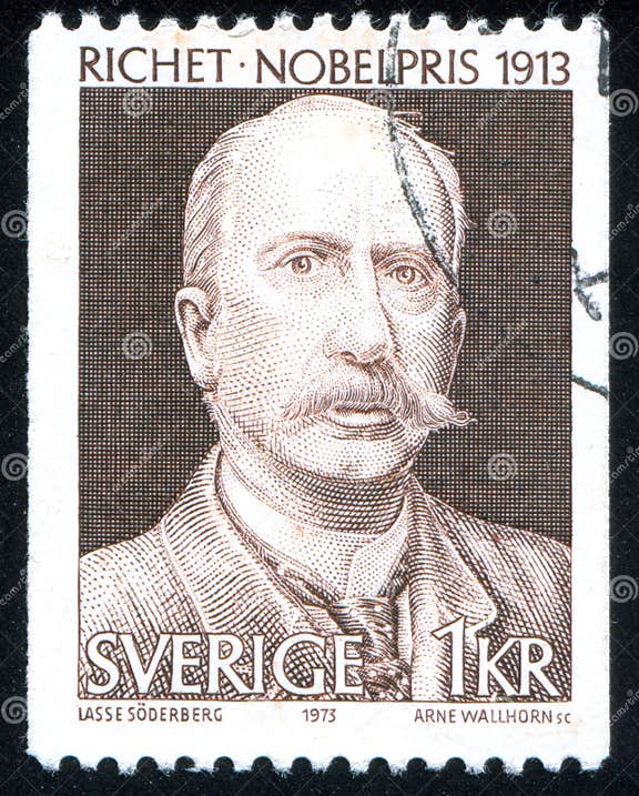 Charles Robert Richet imagen editorial. Imagen de correo - 96888895