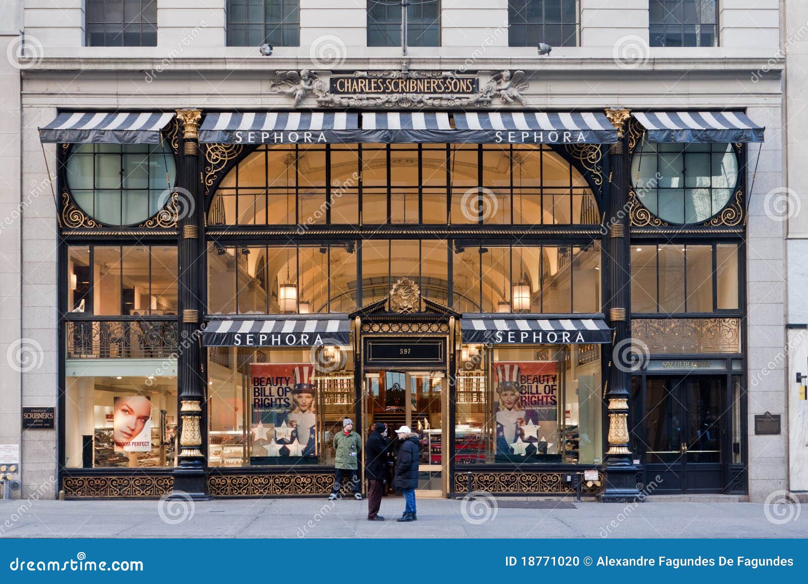 Charles Scribners Sons Store New York City Editorial Image - Image of ...