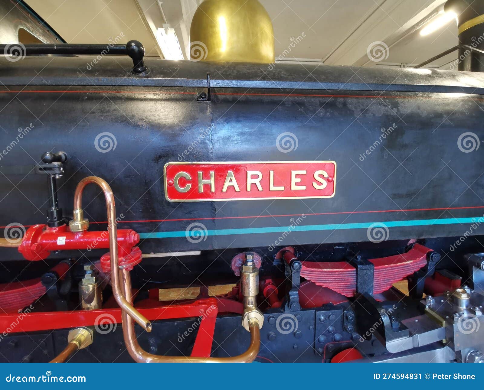 Charles the steam engine editorial photo. Image of victorian - 274594831